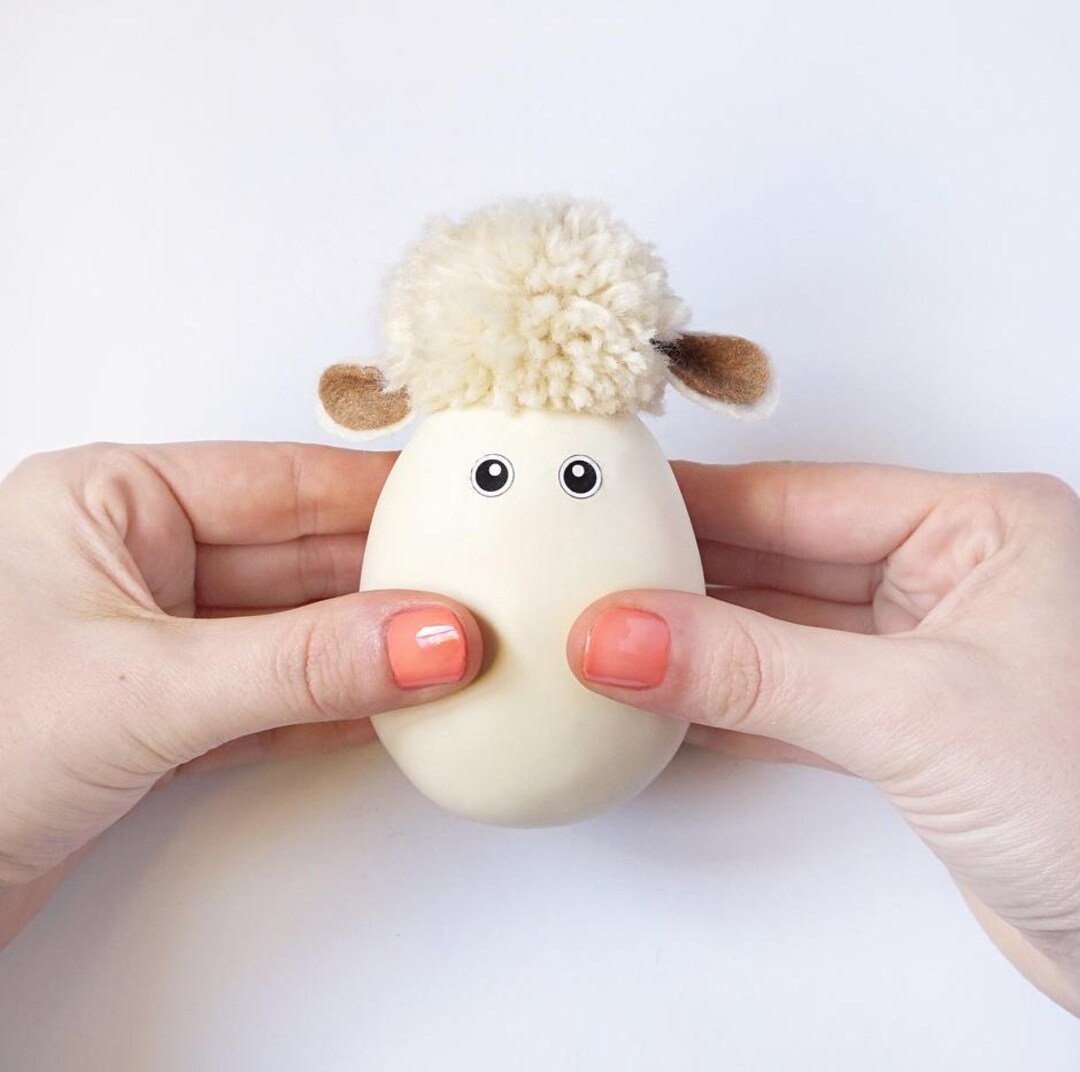 Sheep, Lamb, Easter Gift, Squishy, Fidget Toy, Stuffed Animal, Stress ...