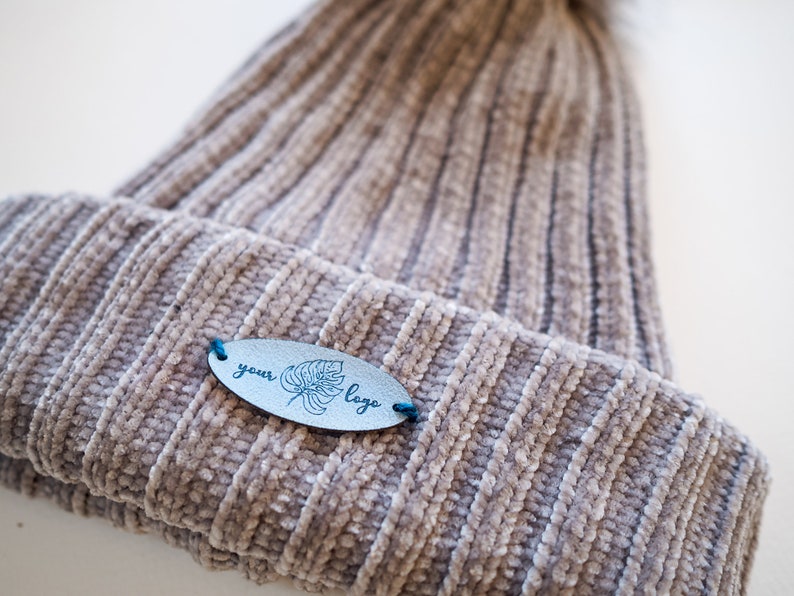 Knitting Clothing Sew on Branding Labels Crochet Beanie | Etsy