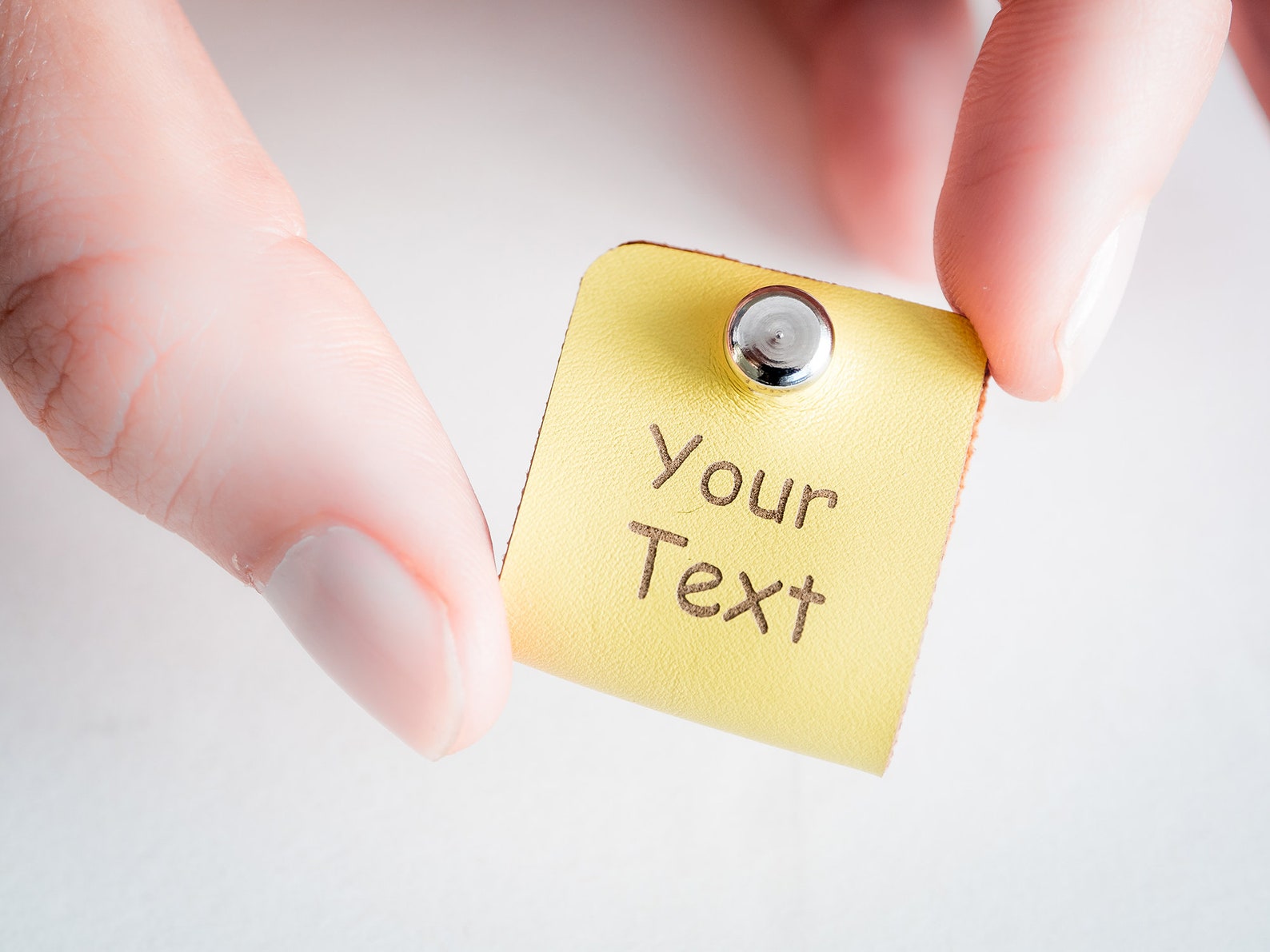 20 Pieces Label Set Leather Labels for Knitted Items With - Etsy UK