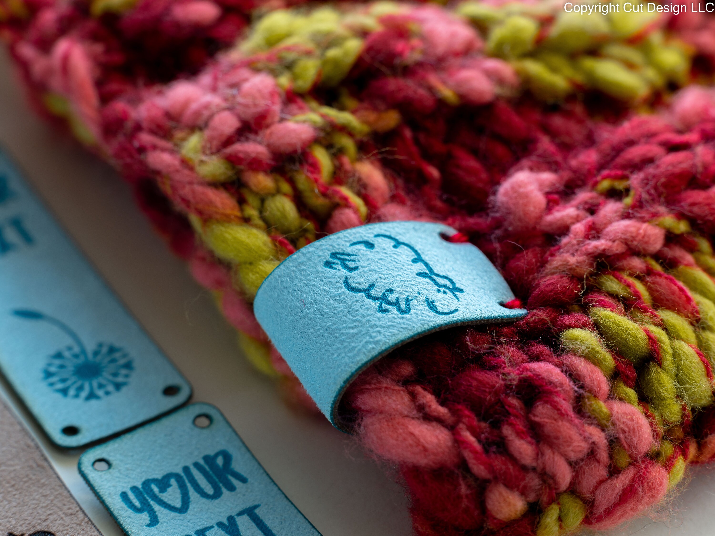 Custom Labels With Logo Custom Crochet Labels Beanies Name - Etsy