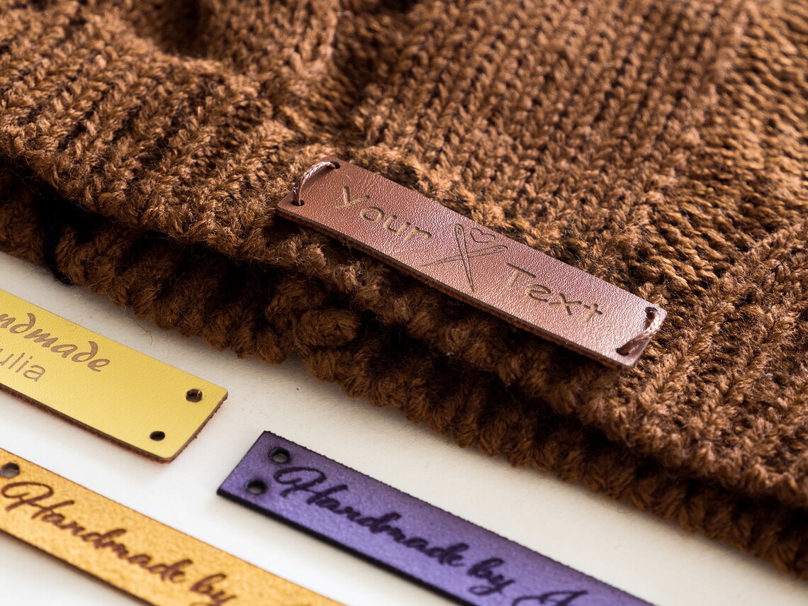 Sewing Name Tags for Handmade Items Custom Labels - Etsy
