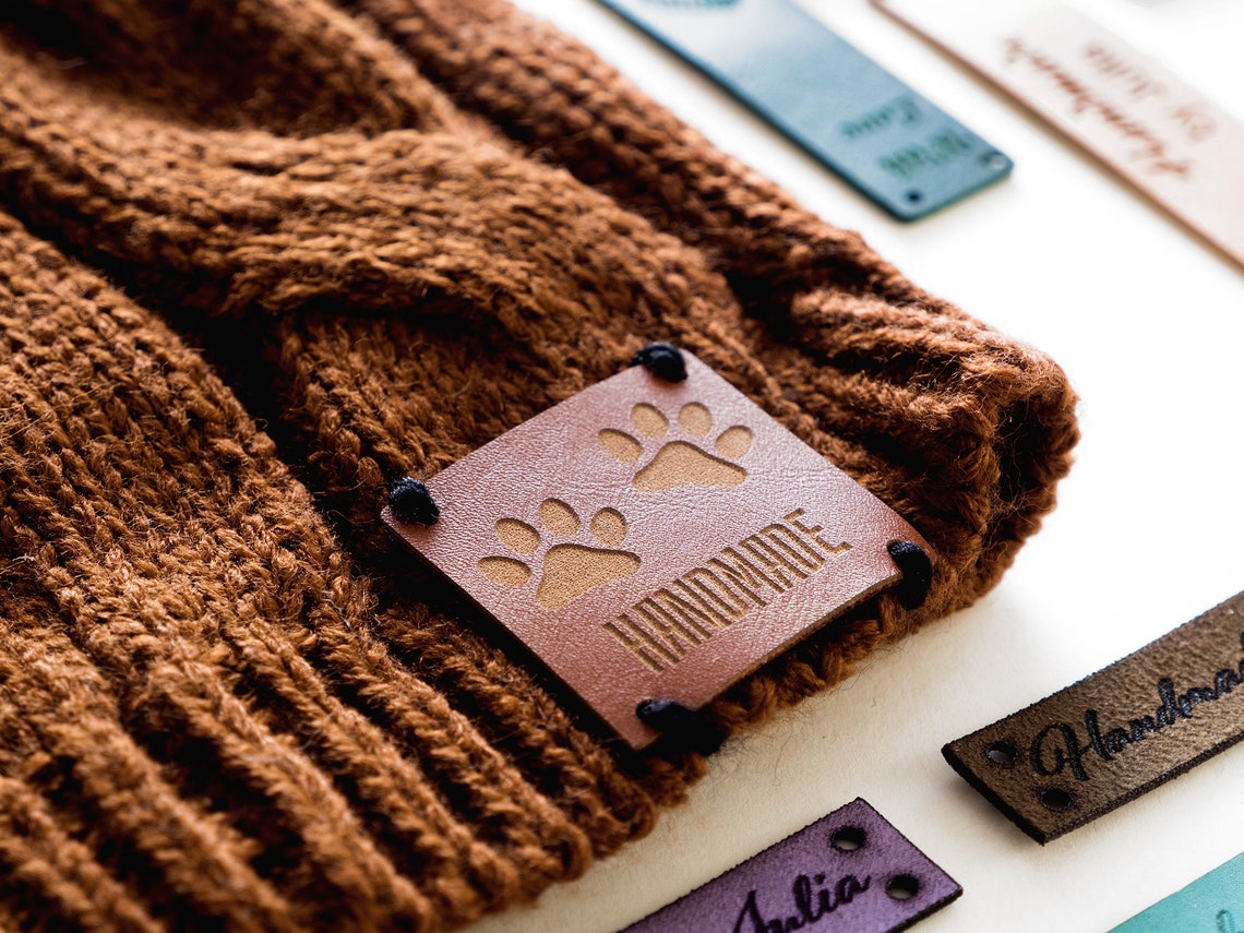 Personalizable Custom Branding Name Labels for Handmade Items - Etsy