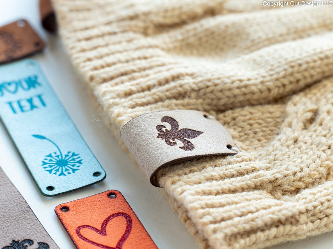 Custom Branding Labels, Custom Crochet Labels, Knitting Name Labels ...