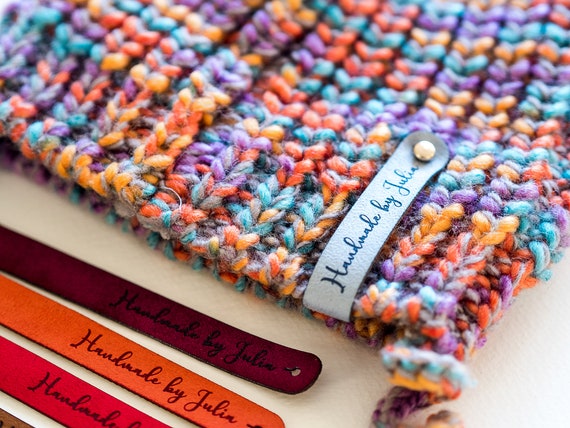Crochet Name Tags