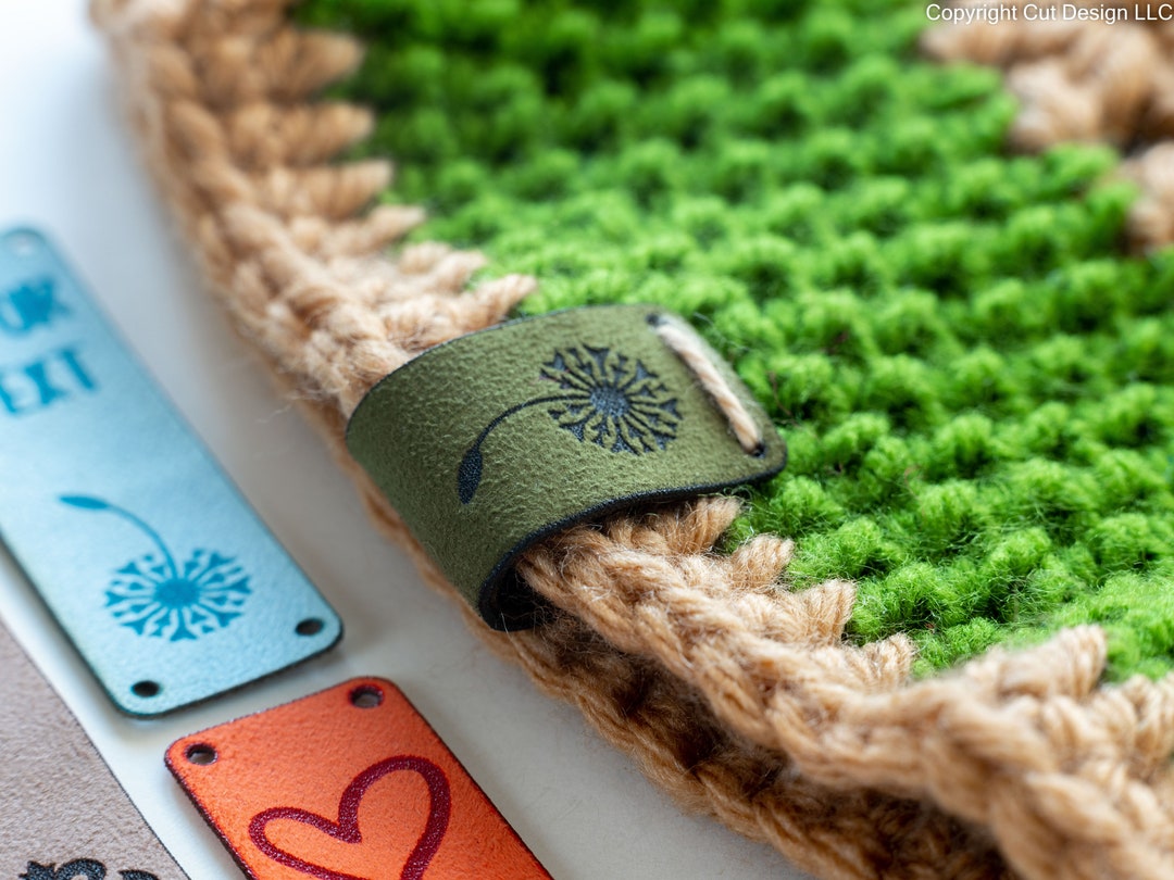 Personalized Knitting Labels, Crochet Labels, Labels With Your Logo ...