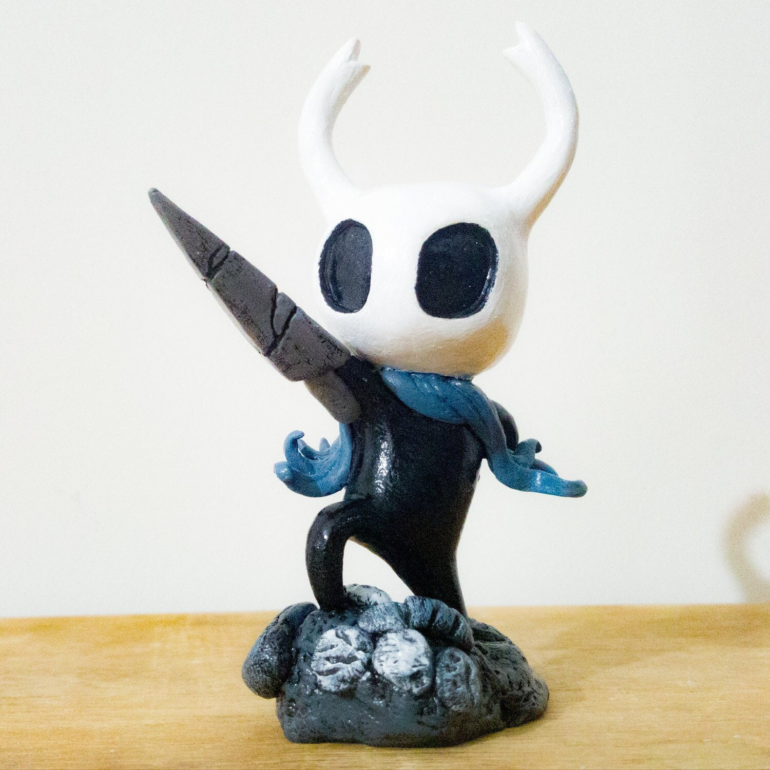 Hollow Knight Figure Polymer Clay Custom Sculpture Handmade Figurine ...