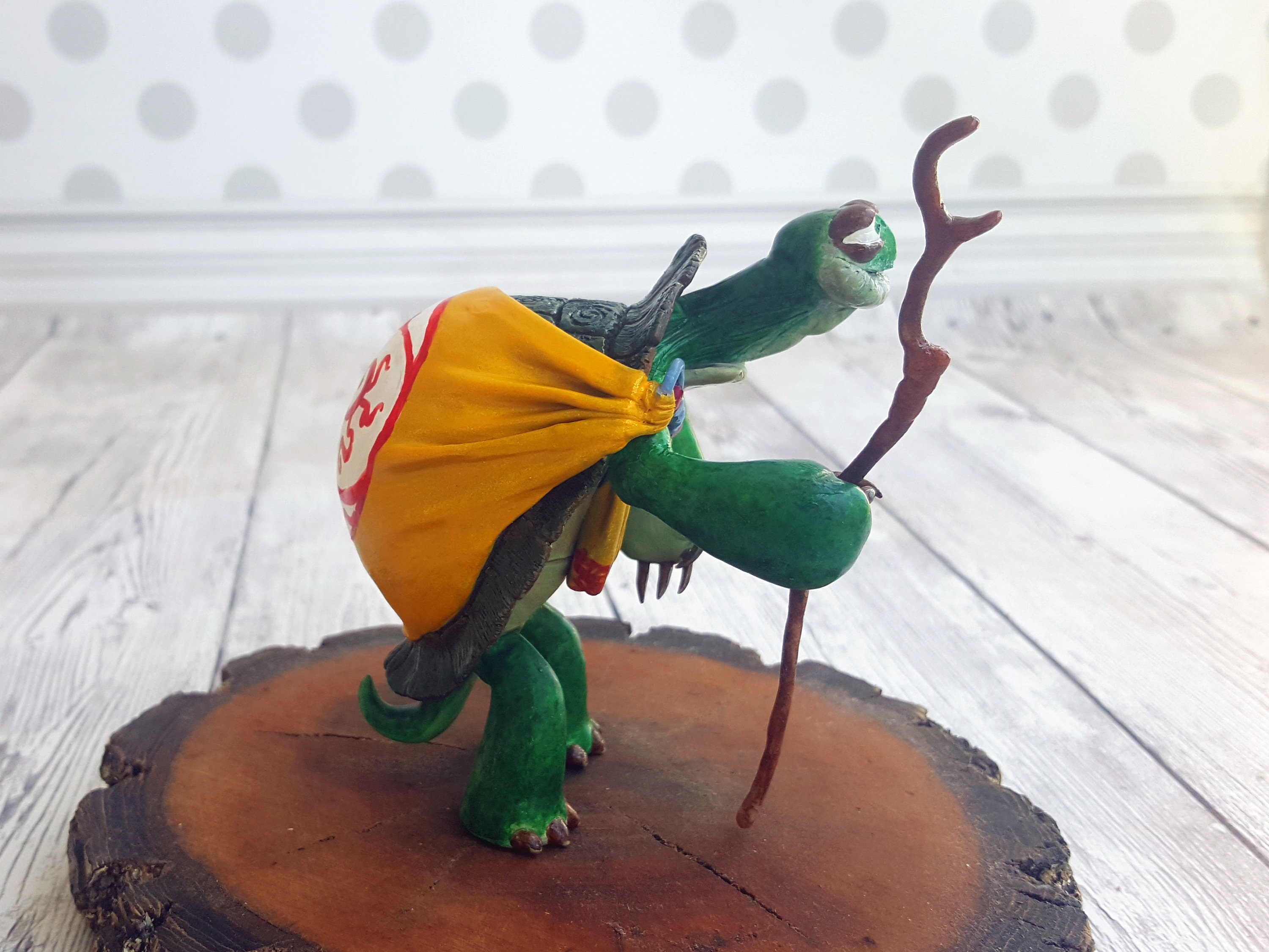 Master Oogway Figure Polymer Clay Statue Handmade Kungfu Panda ...