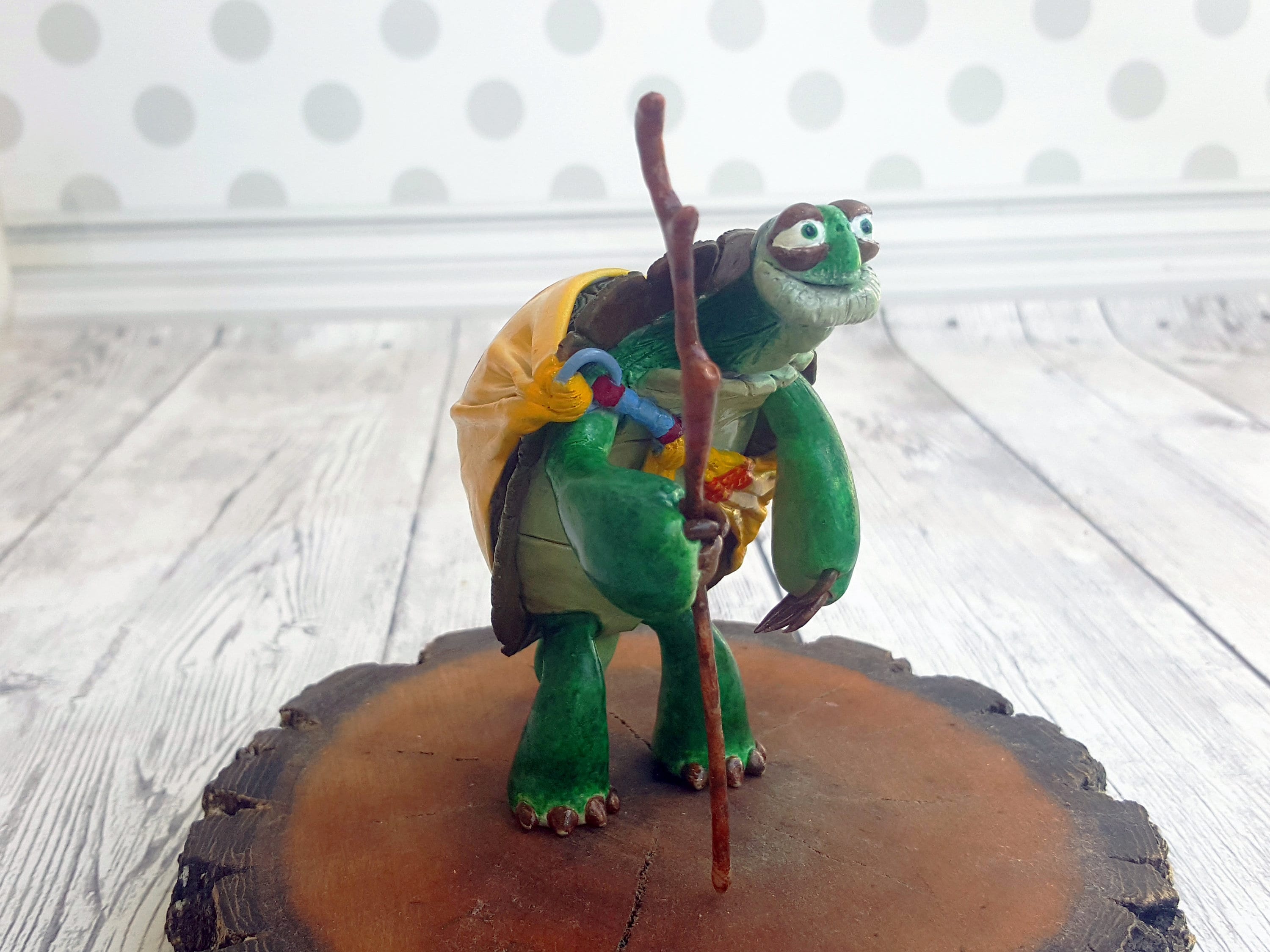 Master Oogway Figure Polymer Clay Statue Handmade Kungfu Panda ...