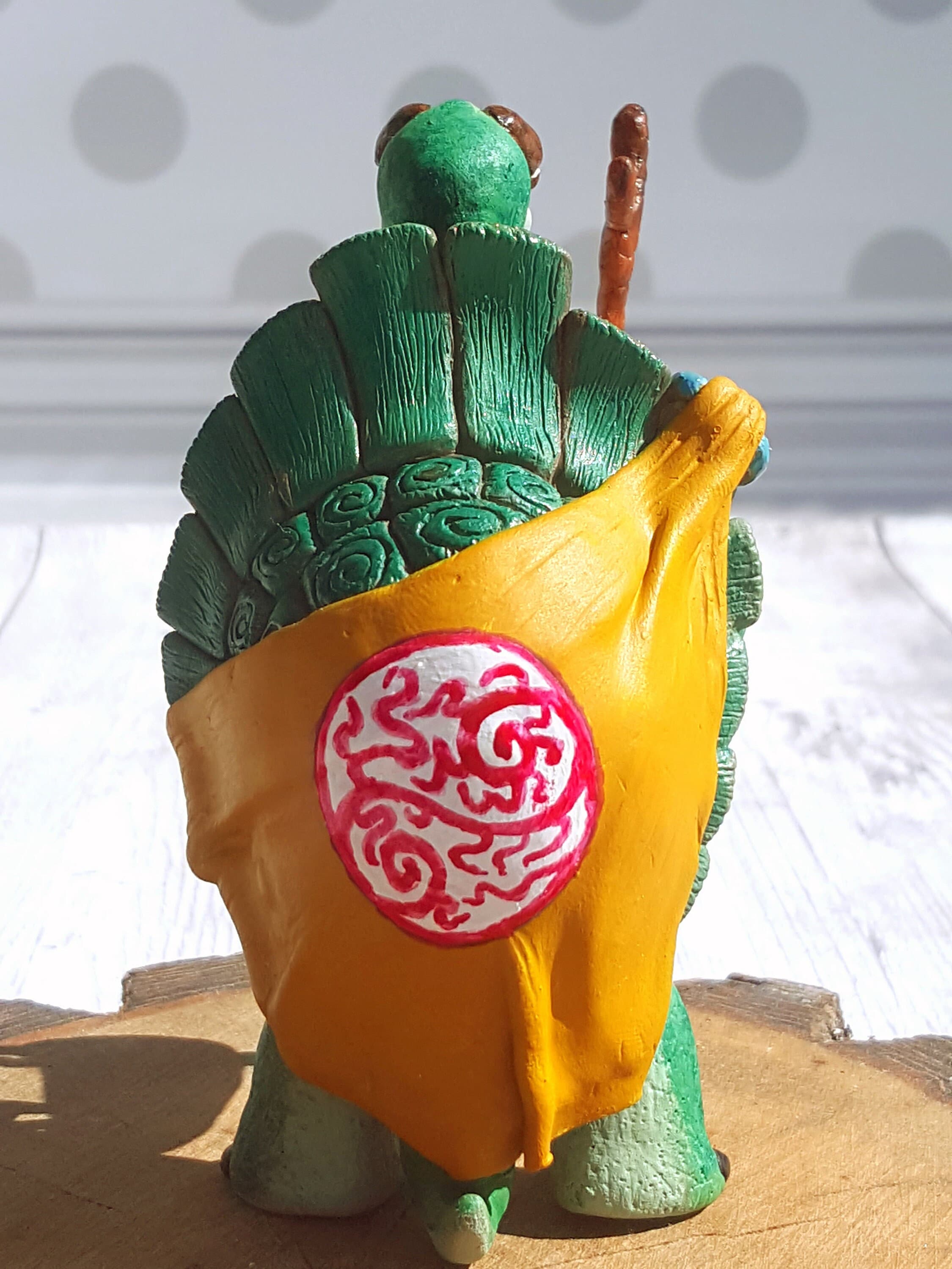 Master Oogway Figure Polymer Clay Statue Handmade Kungfu Panda ...