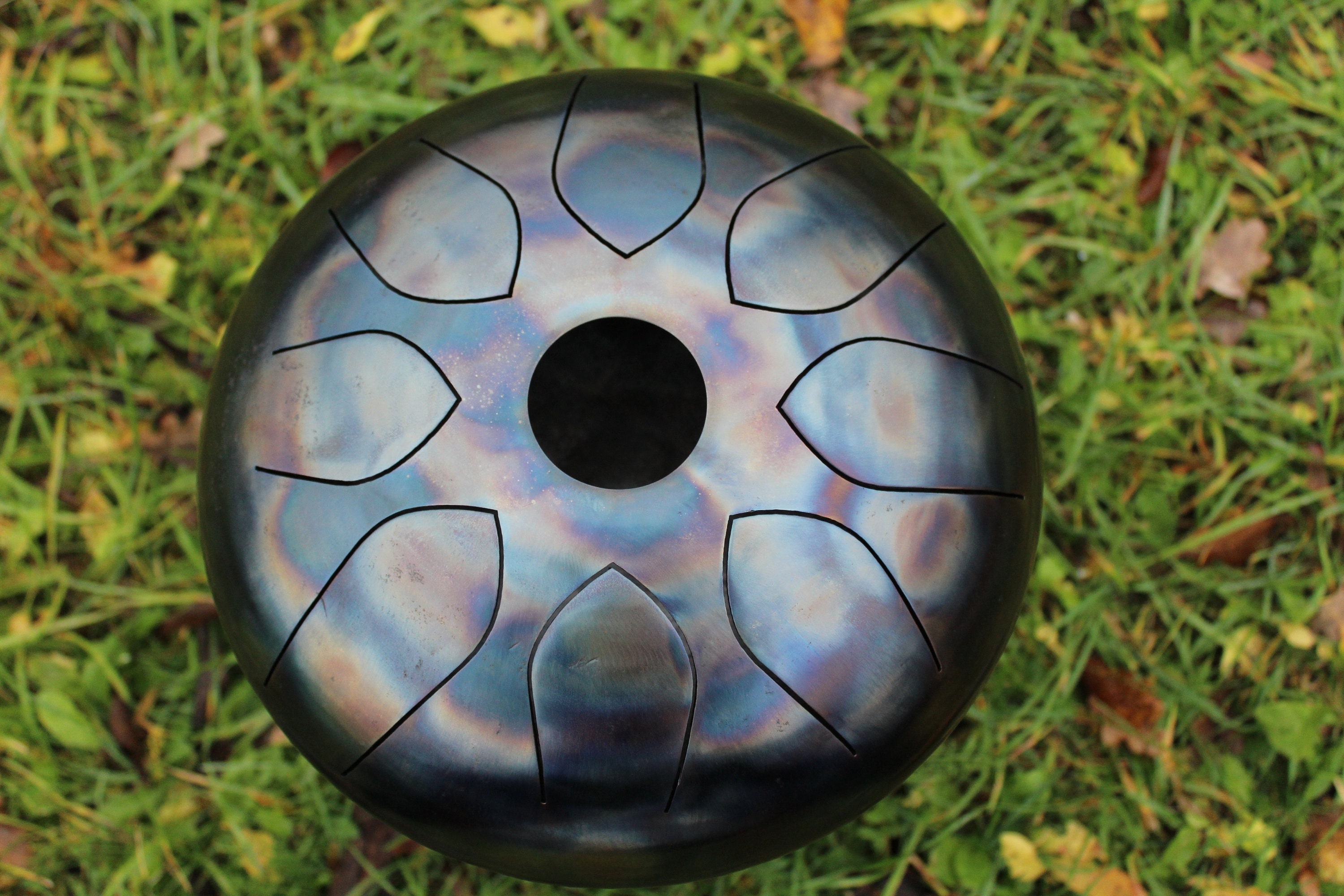 Handmade Hank Drum 12'', Steel Drum, Tongue Drum, Propane Tank ...