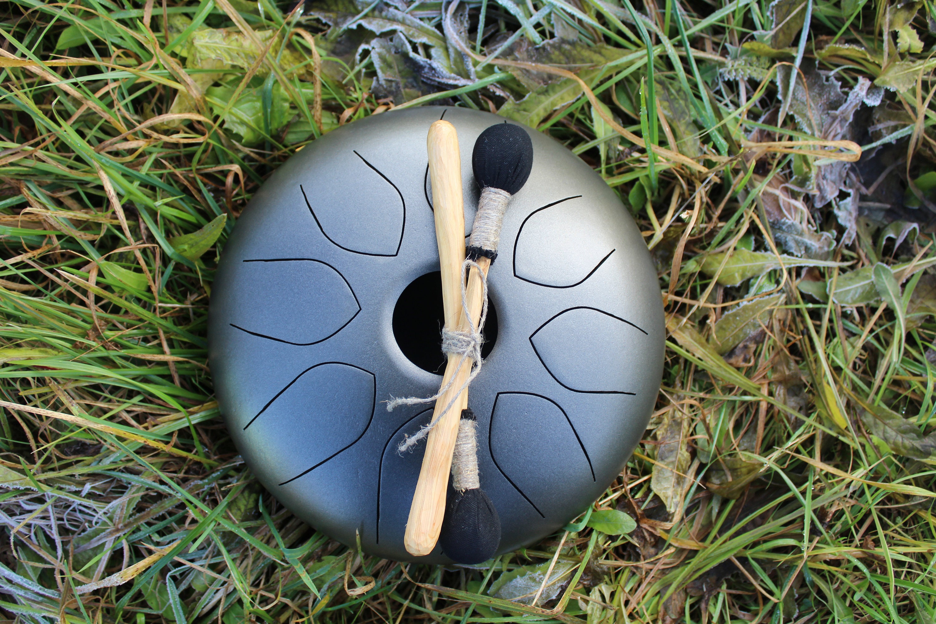 Handmade Hank Drum 12'', Steel Drum, Tongue Drum, Propane Tank ...