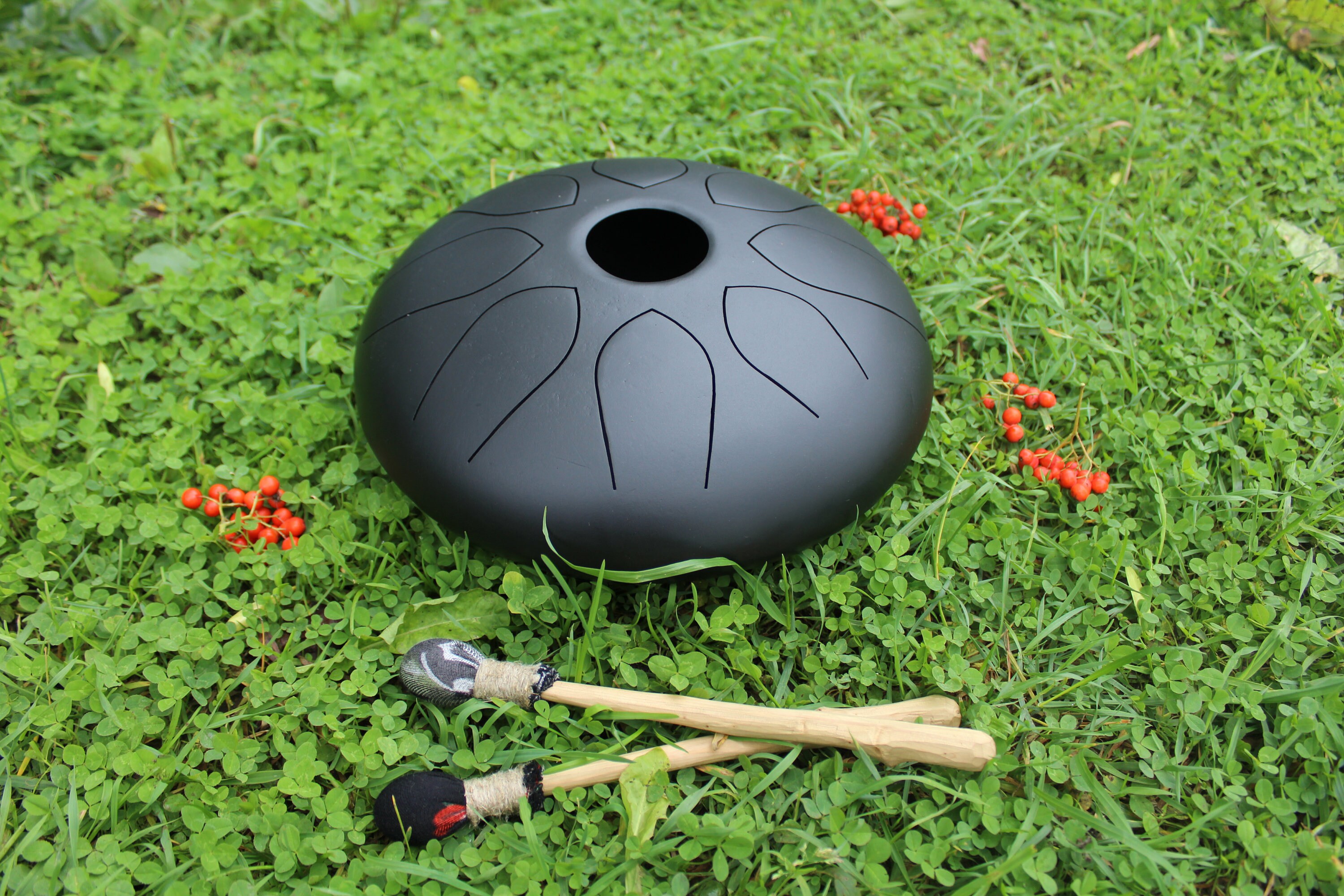 Handmade Hank Drum 12'', Steel Drum, Tongue Drum, Propane Tank ...