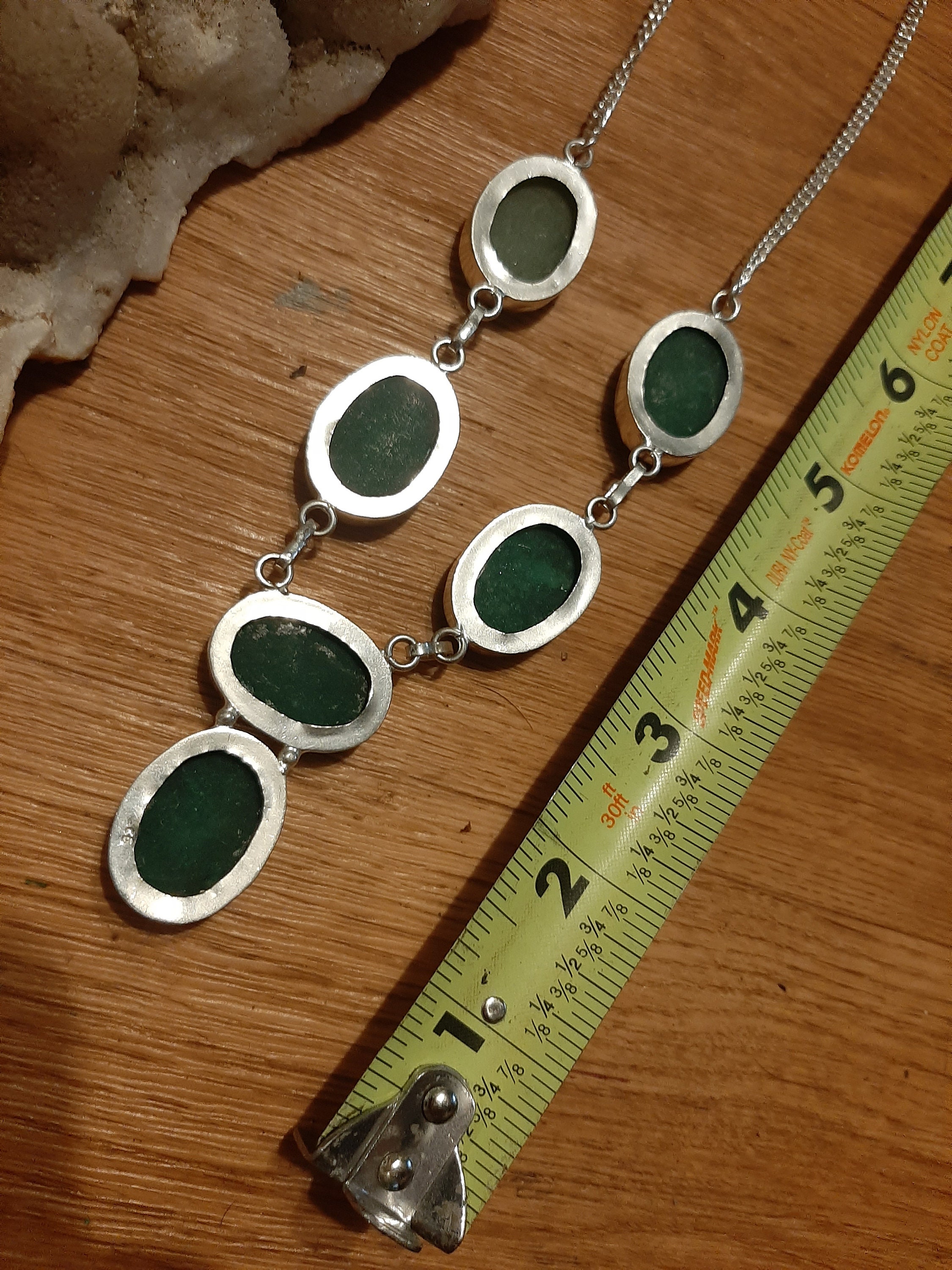 Beautiful beryl emerald necklace | Etsy