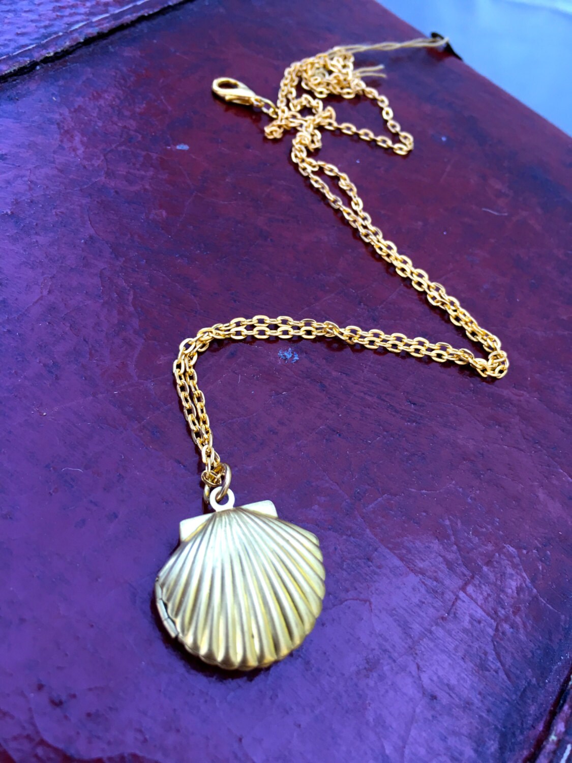 Lot of 5 Sea Shell Lockets. Mermaid Party Favors. Beach - Etsy