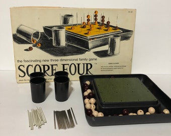 Score Four Game - Etsy