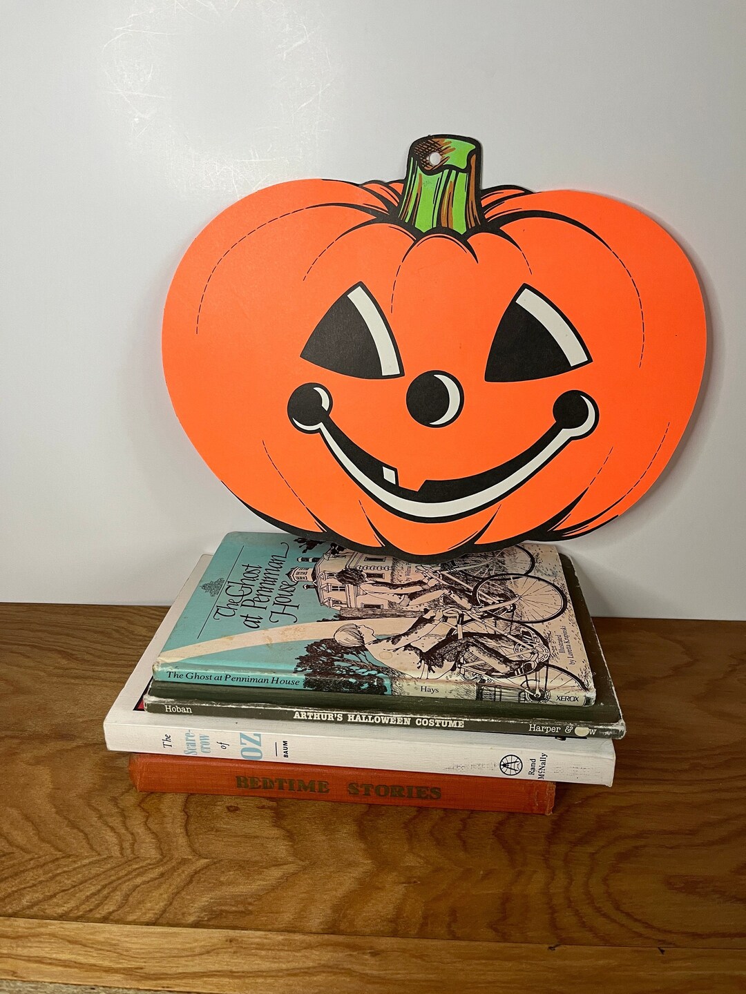 Vintage Die Cut Jack O Lantern I Pumpkin the Beistle Co 1990 - Etsy