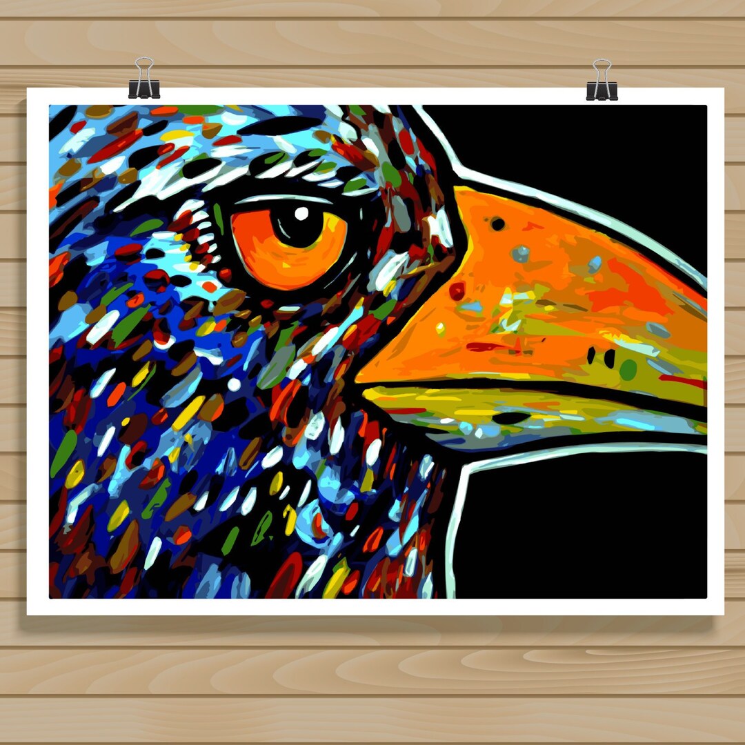 Just Caws; Original Crow Print From Missoula, Montana. Art for Bird ...