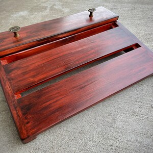 Large Unique Palletwood Pedal Board With Storage Compartment-free ...