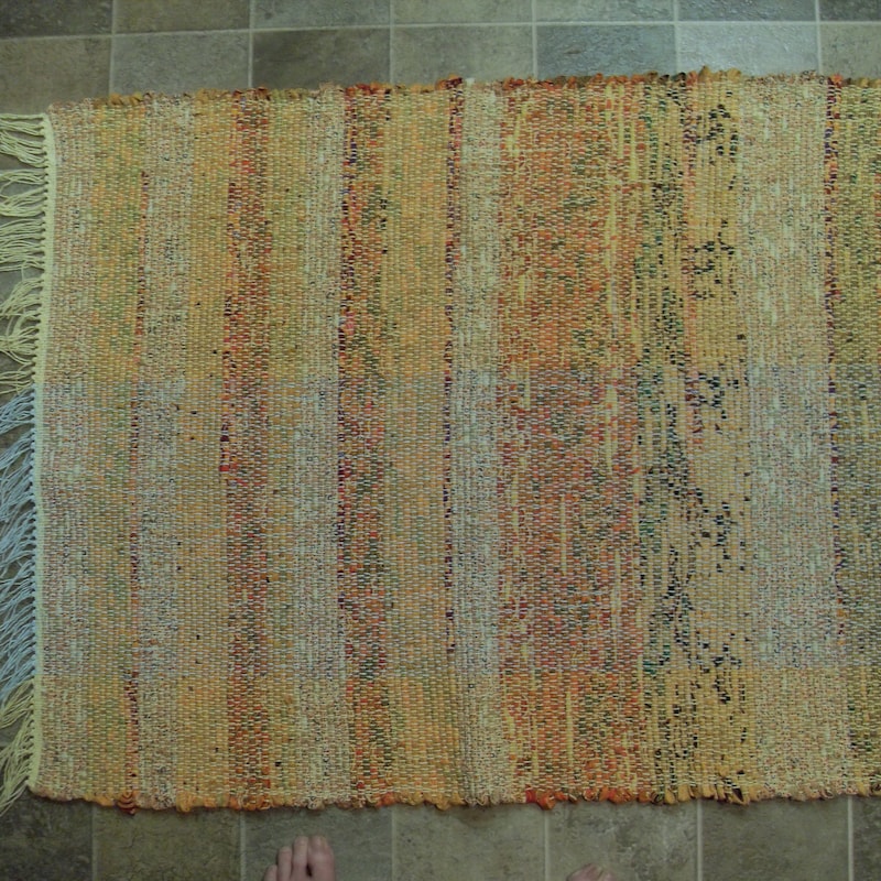 Loom Woven Rag Rugs - Etsy