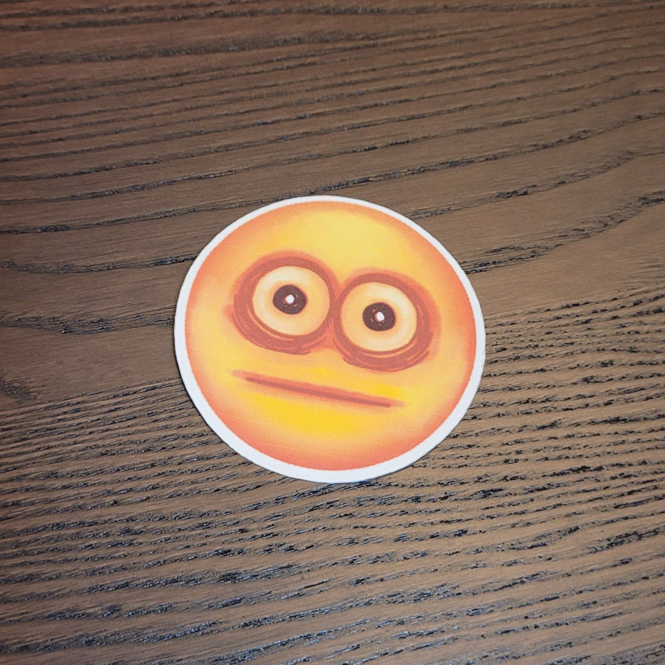Cursed Emoji Stickers Funny Meme Stickers Cursed Stare, Cursed Blush ...