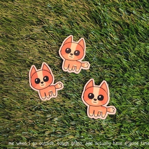 Heeler Dog TBH Creature Sticker | Blue and Bingo Dogs Cartoon Meme ...