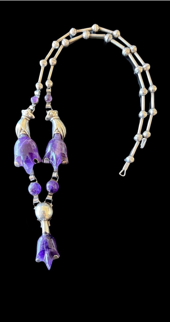 1940's William Spratling Style Taxco Mexico Amethyst … - Gem
