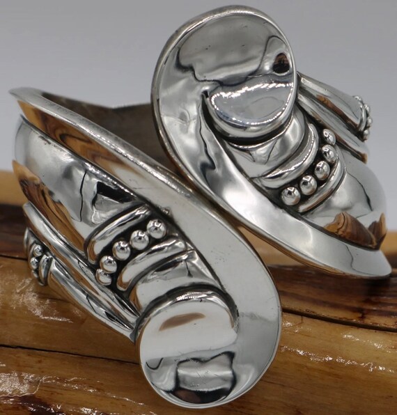 Margot de Taxco Style Taxco Mexico Sterling Silver Ar… - Gem