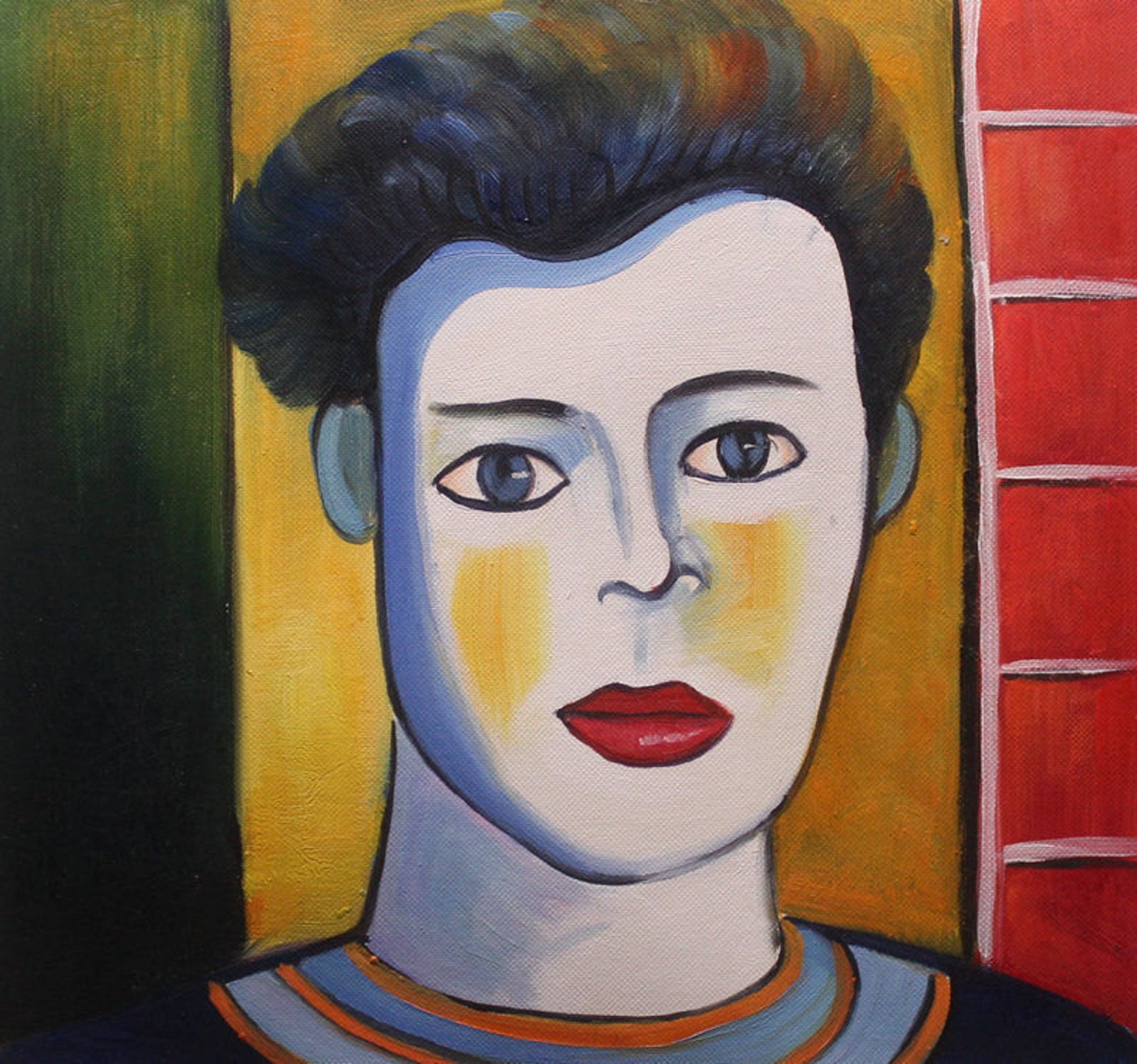 Modern Abstract Oil Painting Canvas Contemporary Wall Art Decor no ...