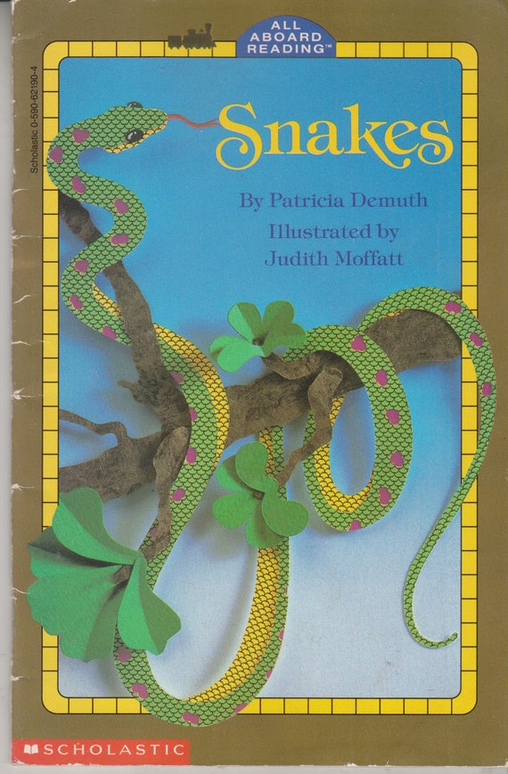 Snakes All Aboard Reading Softcover: Children's Early | Etsy