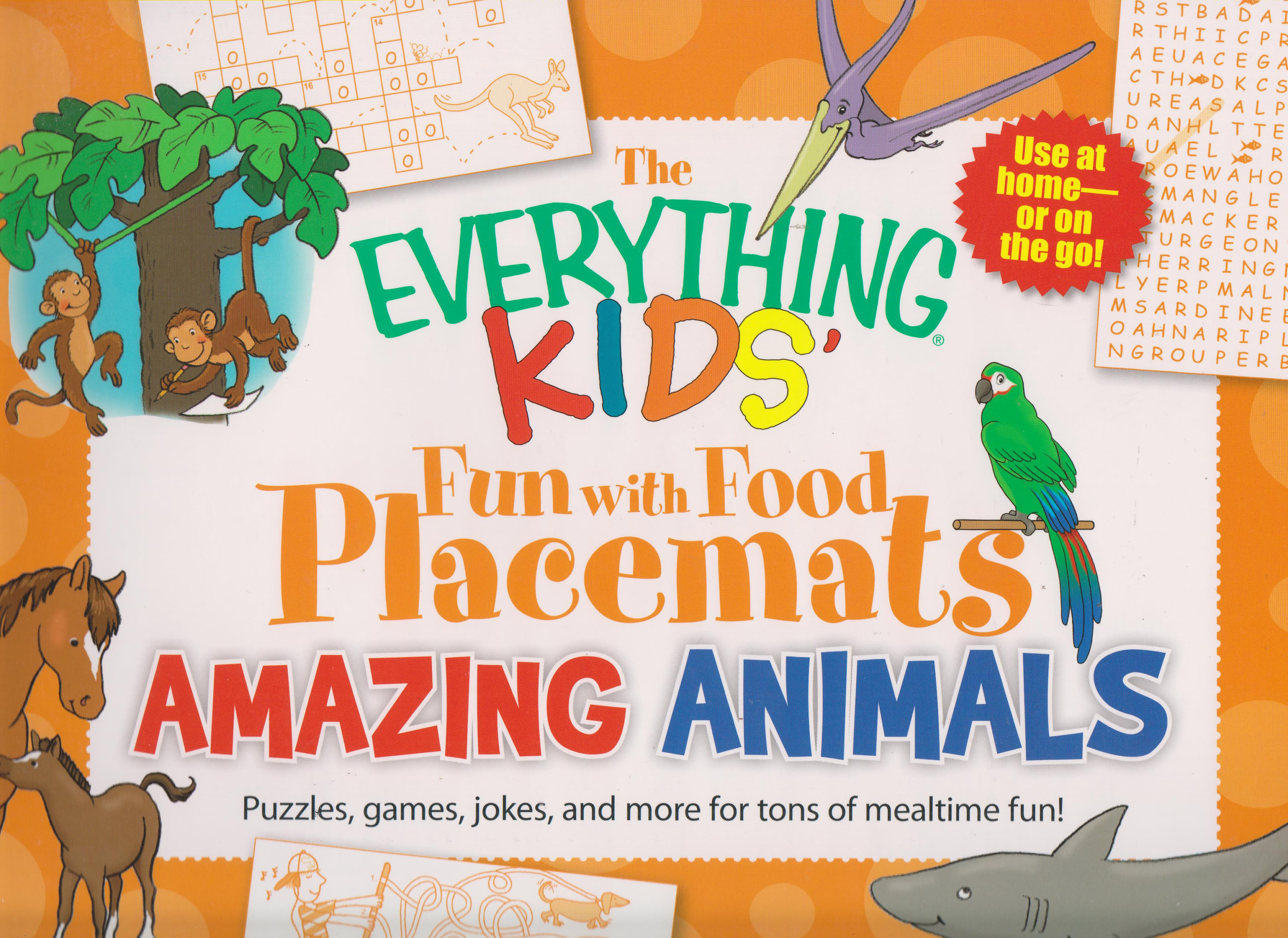 The Everything Kids' Fun with Food Placemats - Amazing Animals ...
