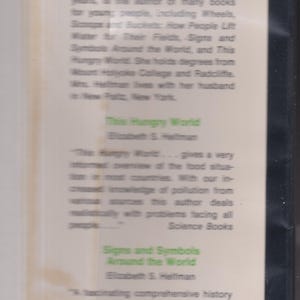 Our Fragile Earth by Elizabeth S. Helfman (hardcover: Juvenile ...