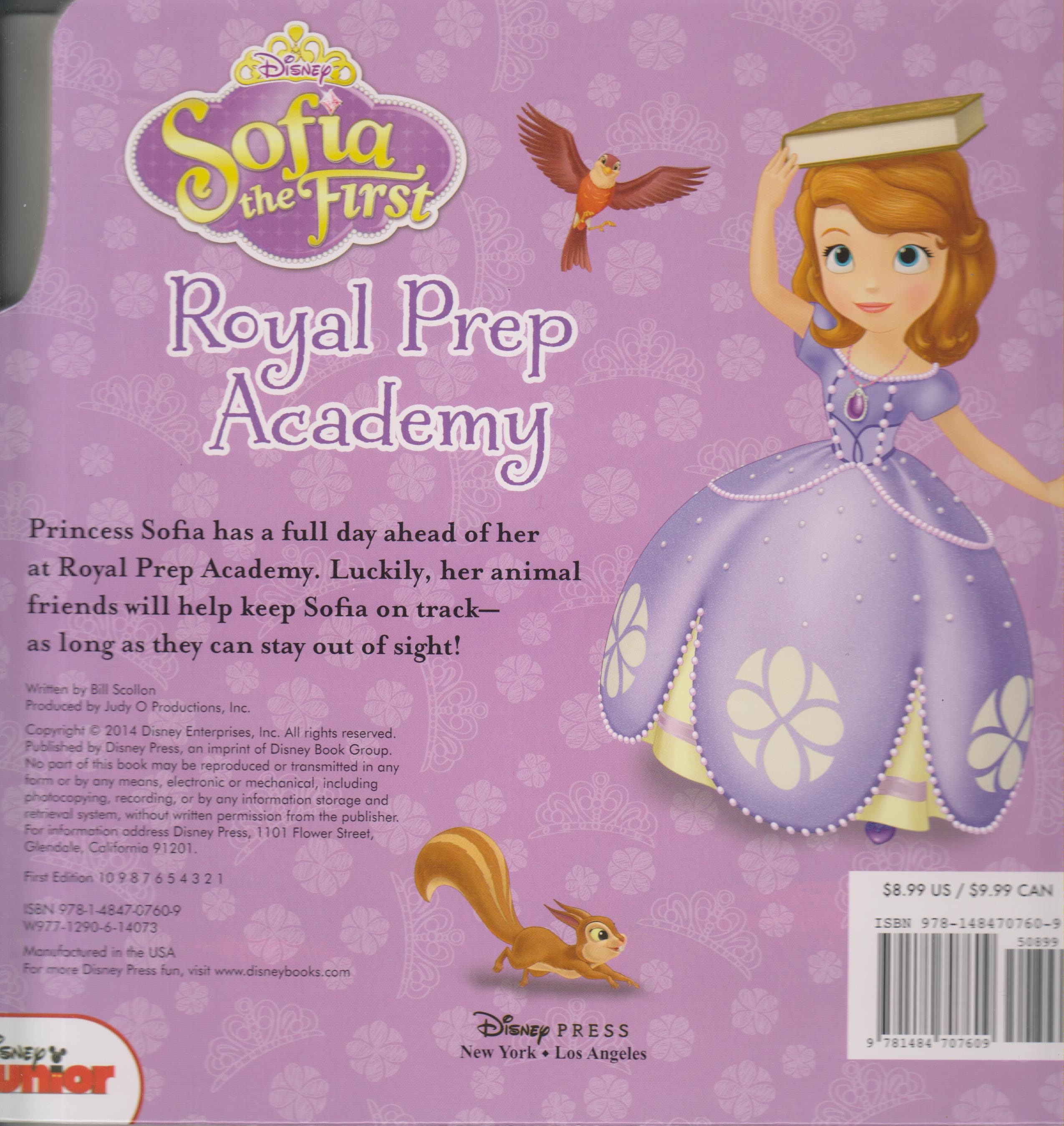 Sofia the First Royal Prep Academy (Lift-the-Flap Fun!)