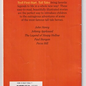 Pecos Bill the Roughest, Toughest, Best (troll First-start Tall Tale ...