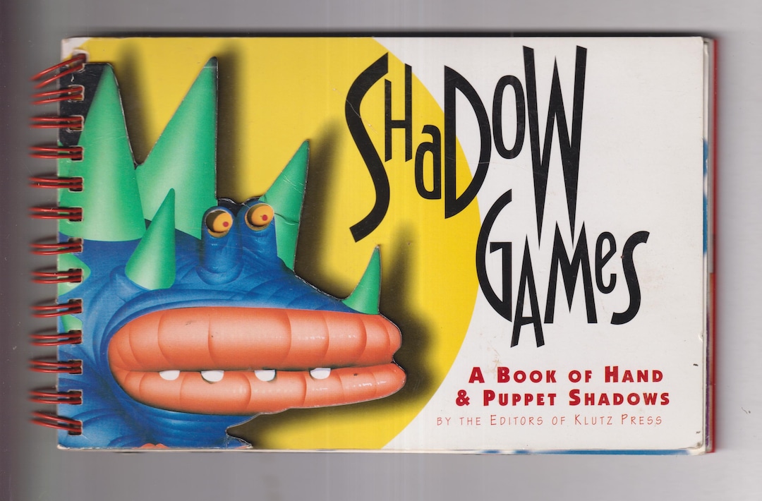 Shadow Games A Book of Hand & Puppet Shadows (spiral-bound: Children's ...