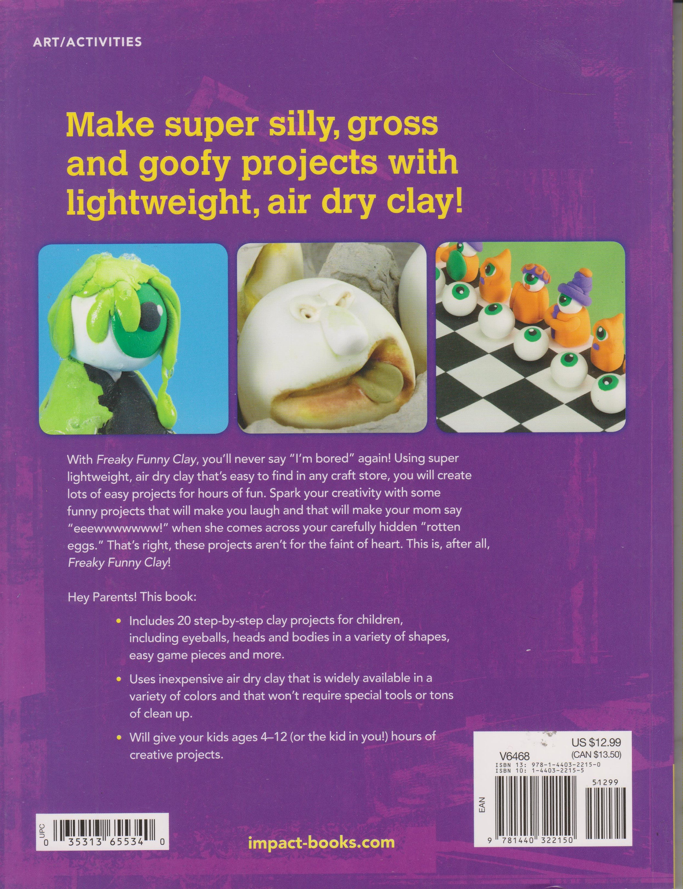 Freaky Funny Clay (Kids DIY) (Softcover: Children's Crafts)
