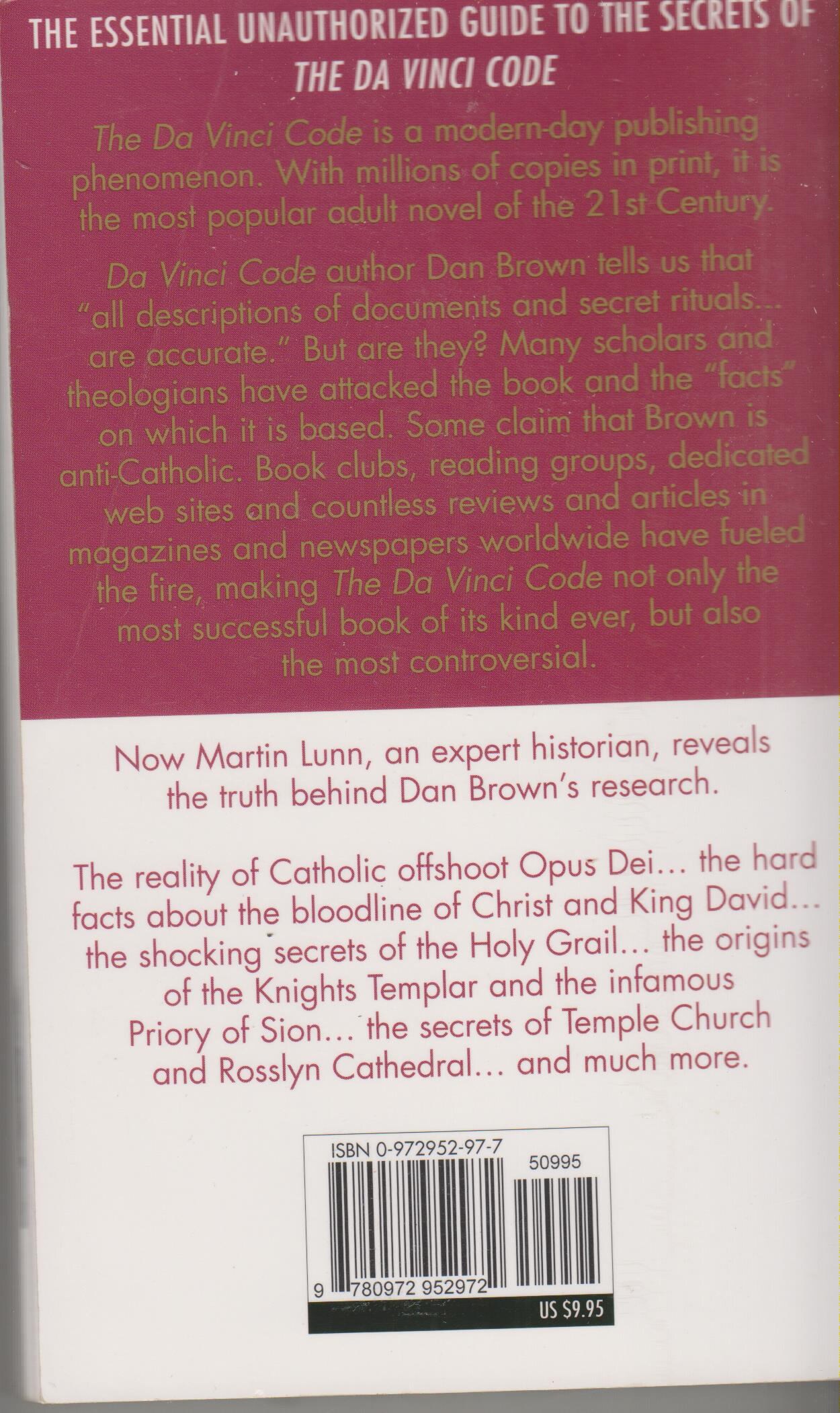 Da Vinci Code Decoded - The Truth Behind the New York Times #1 ... Da Vinci Code Decoded - The Truth Behind the New York Times #1 ...