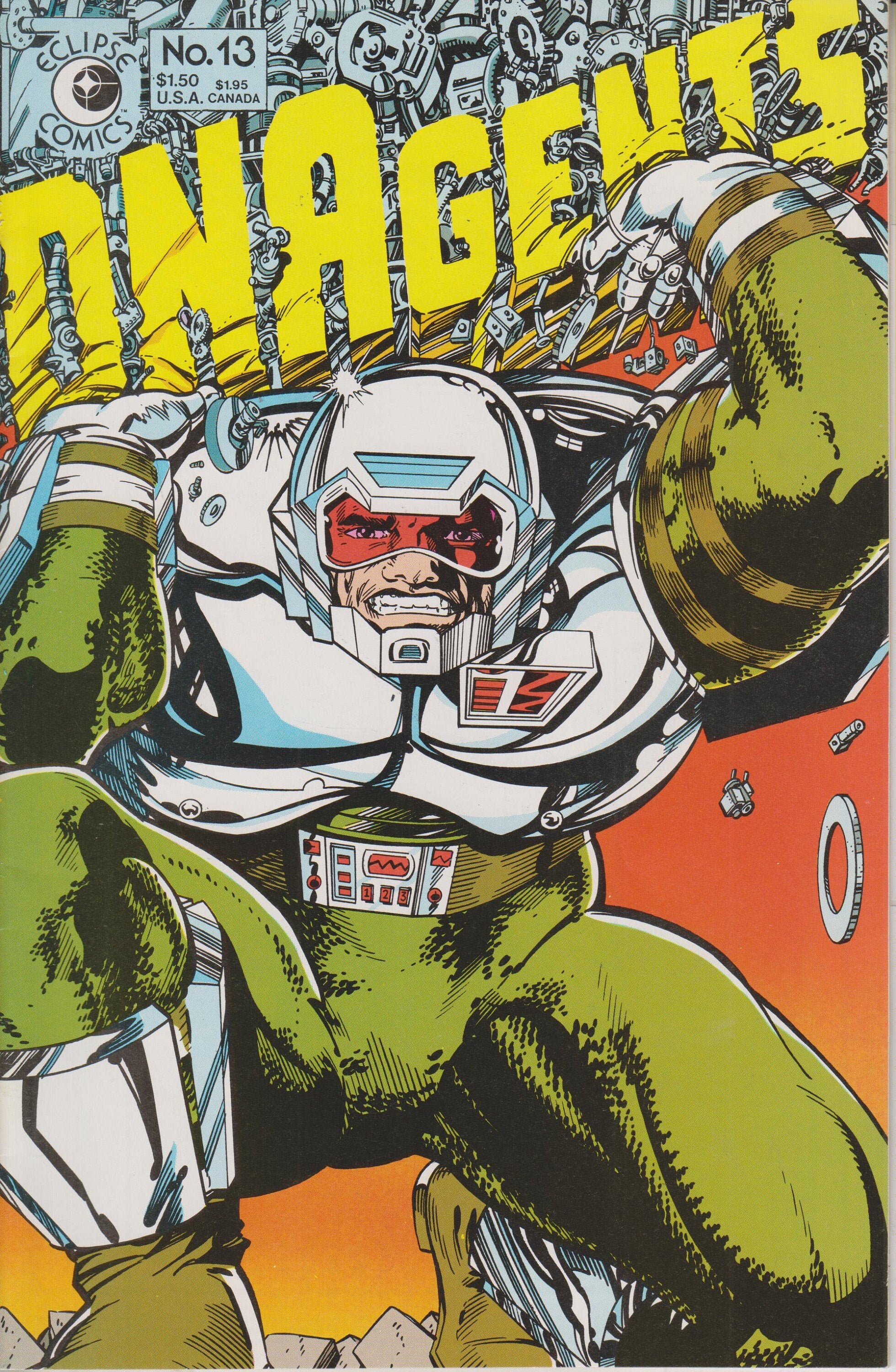 Eclipse Comics June 1984 No. 13 DNAgents (Copper Age Comic: DNAgents) 1984