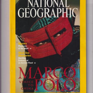 National Geographic May 2001 Marco Polo, Jaguars, Black Sea, Poisonous ...