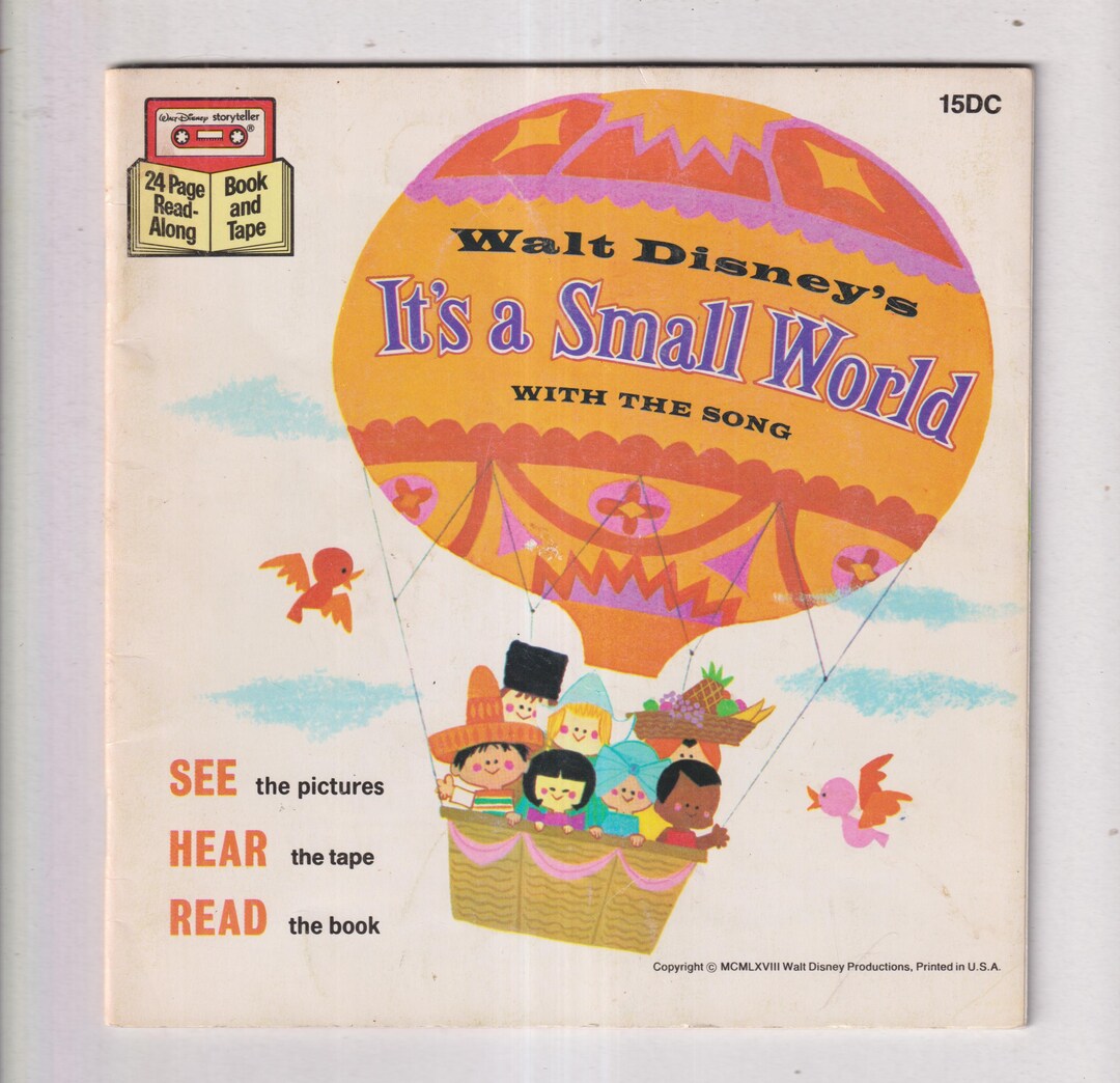 Walt Disney It's A Small World (BOOK ONLY) (paperback: Children's ...