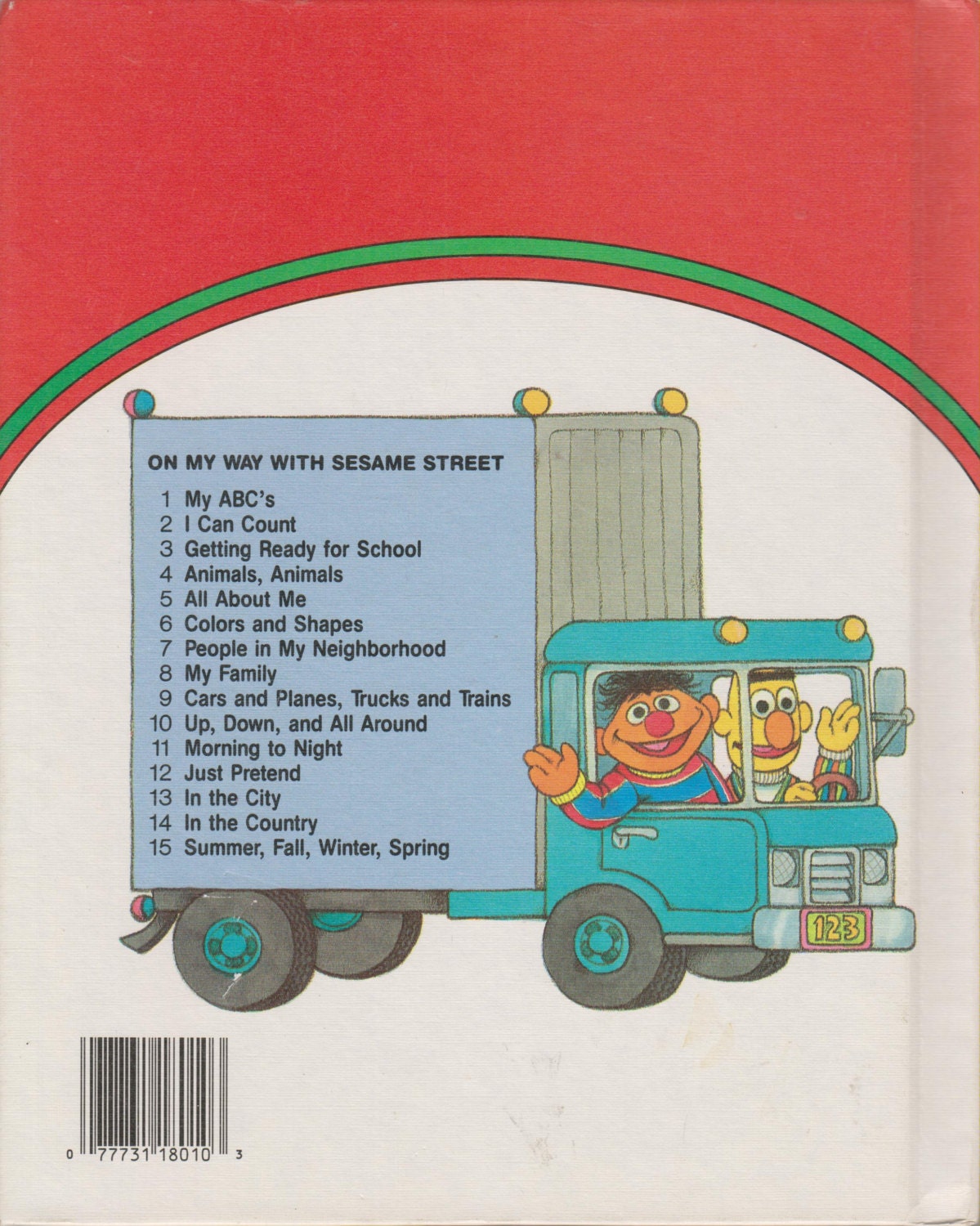 On My Way With Sesame Street My Abc's Volume 1 first Editionhardcover ...