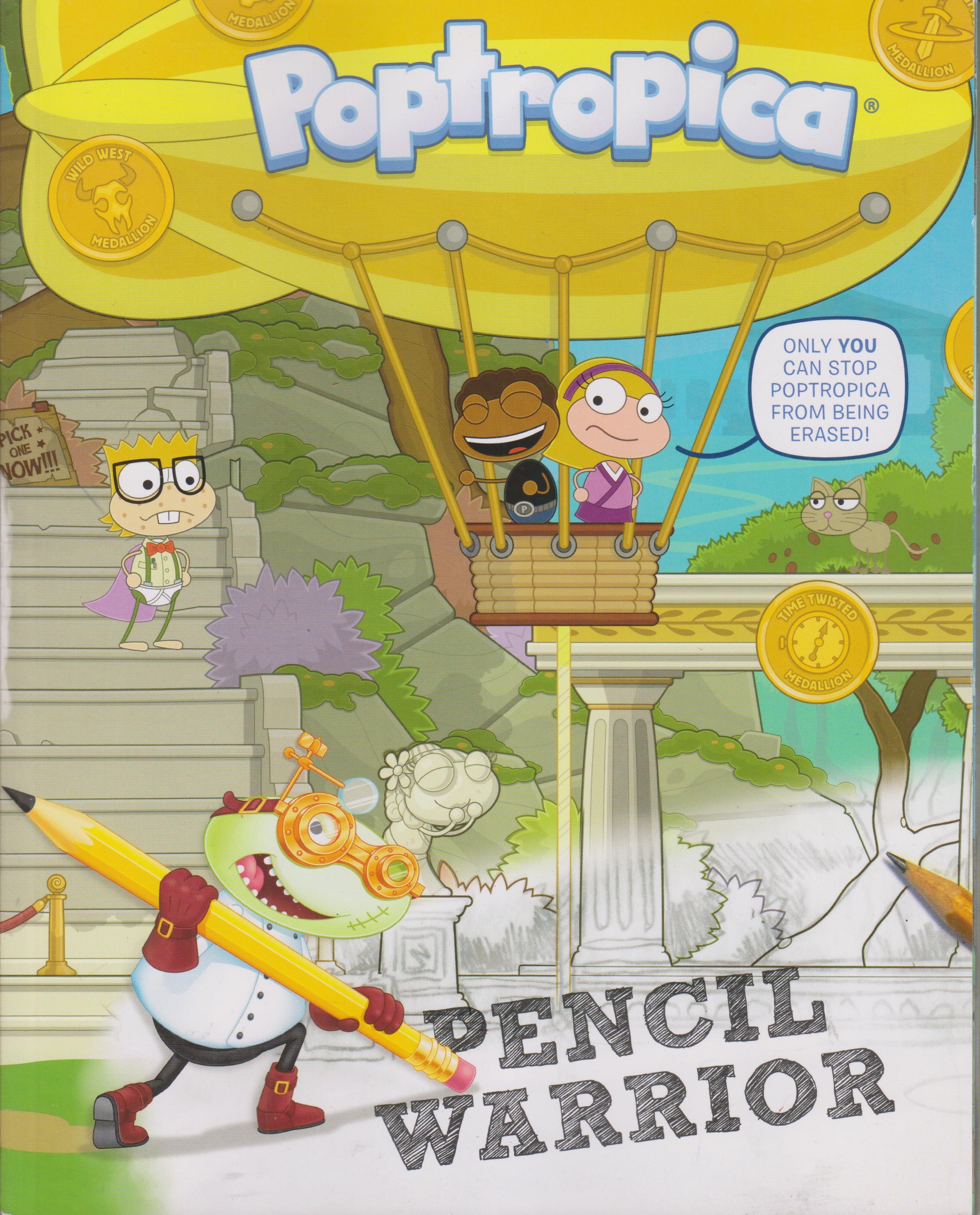 Poptropica Pencil Warrior (Paperback: Children's, Art, Drawing ...