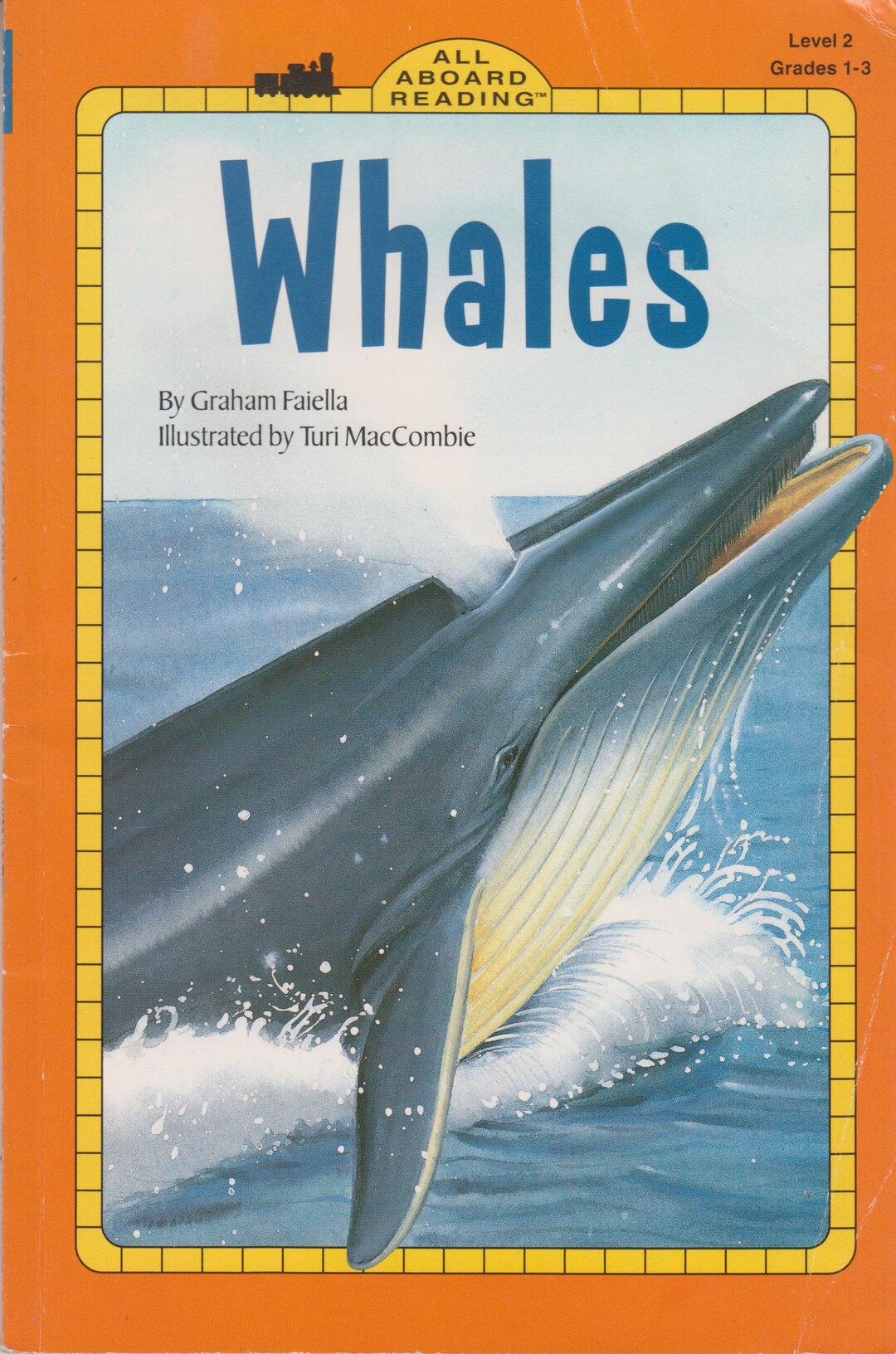 Whales All Aboard Reading Level 2 (paperback: Juvenile Fiction, Early Readers) 2002 - Etsy