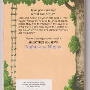 Night of the Ninjas (magic Tree House #5 ) (paperback: Children's ...