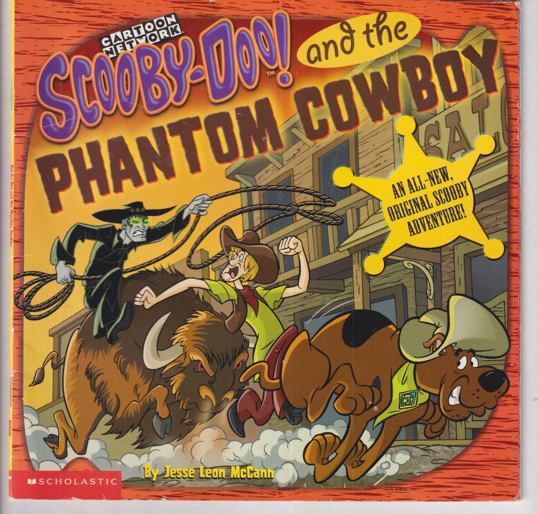 Scooby-doo and the Phantom Cowboy paperback: Children's Picture Book ...