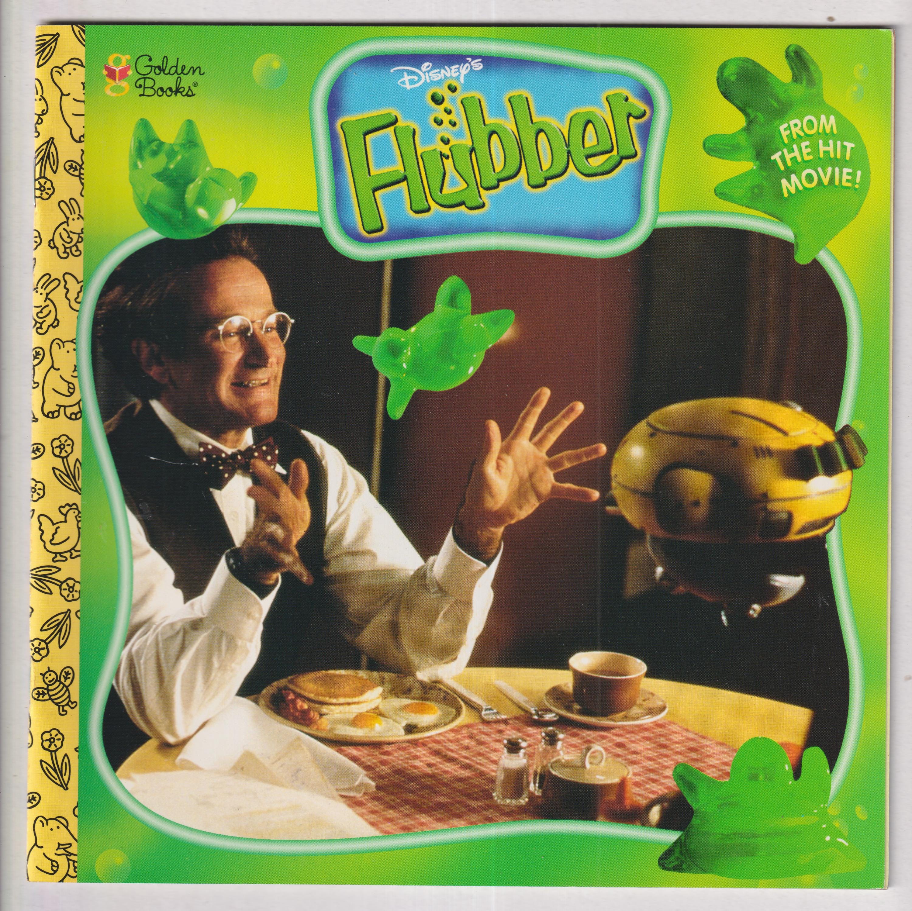 1997 A Disney's Flubber Golden Books (Robin Williams Cover) (Paperback ...
