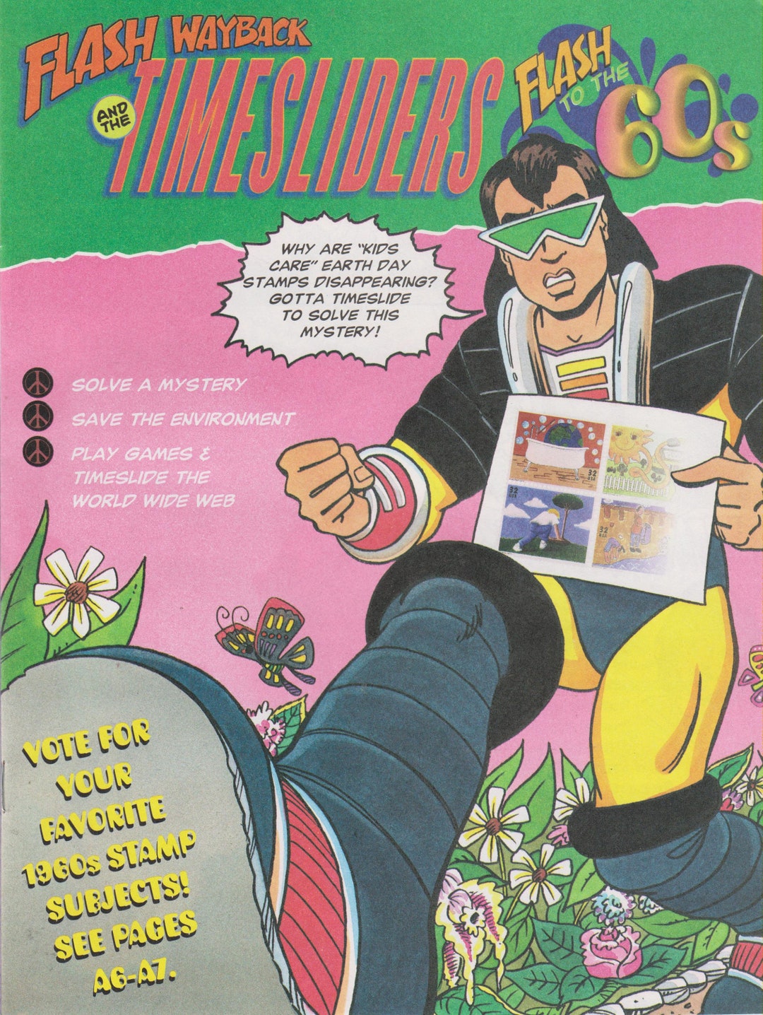 Flash Wayback and the Timesliders Flash to the '60s (magazine: Children ...