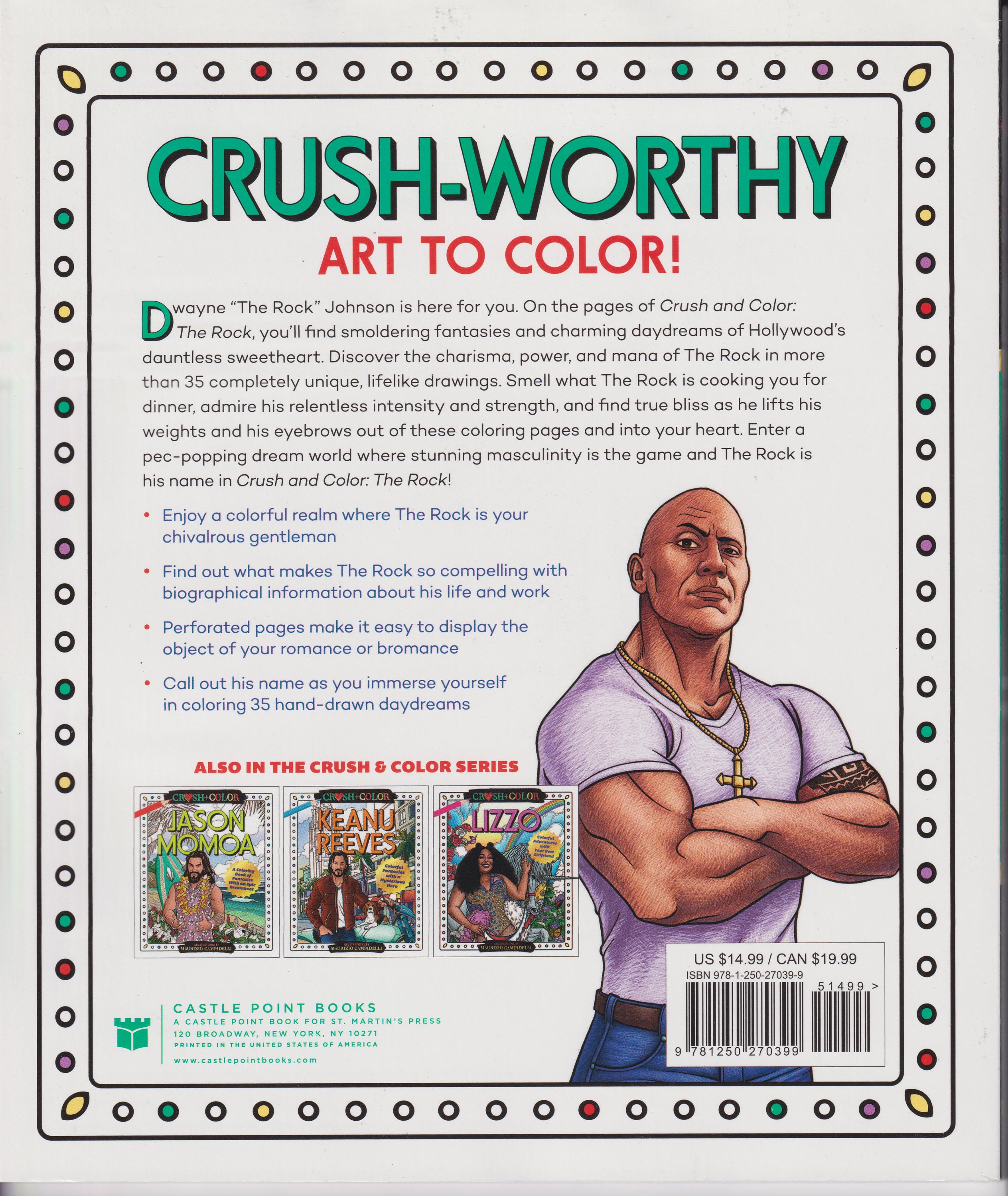 Crush and Color Dwayne the Rock Johnson - Colorful Fantasies with a ... Crush and Color Dwayne the Rock Johnson - Colorful Fantasies with a ...