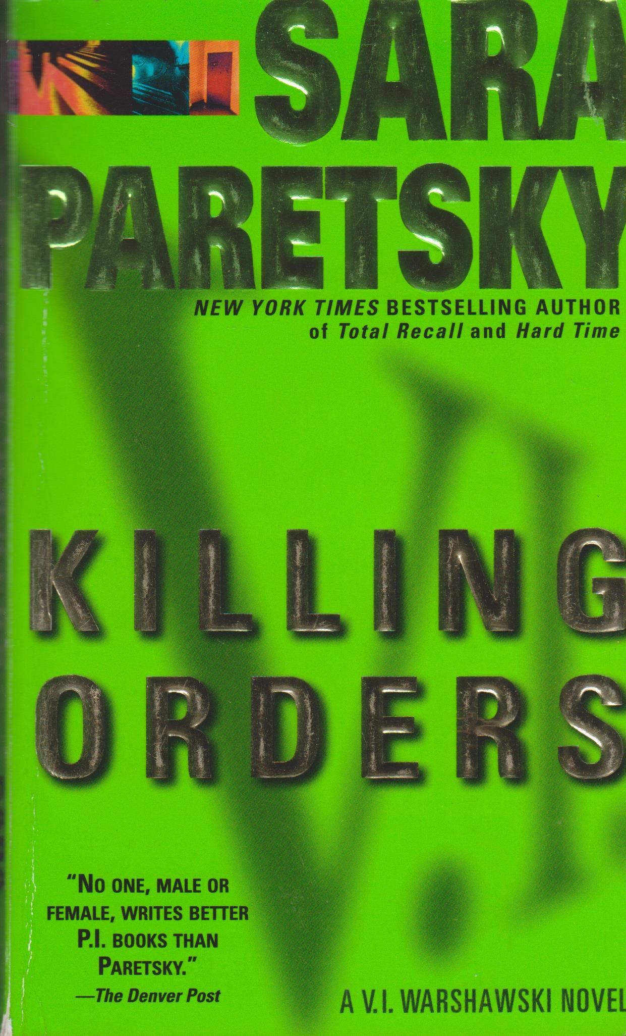 Killing Orders by Sara Paretsky (A V I Warshawski Novel) (Paperback ...