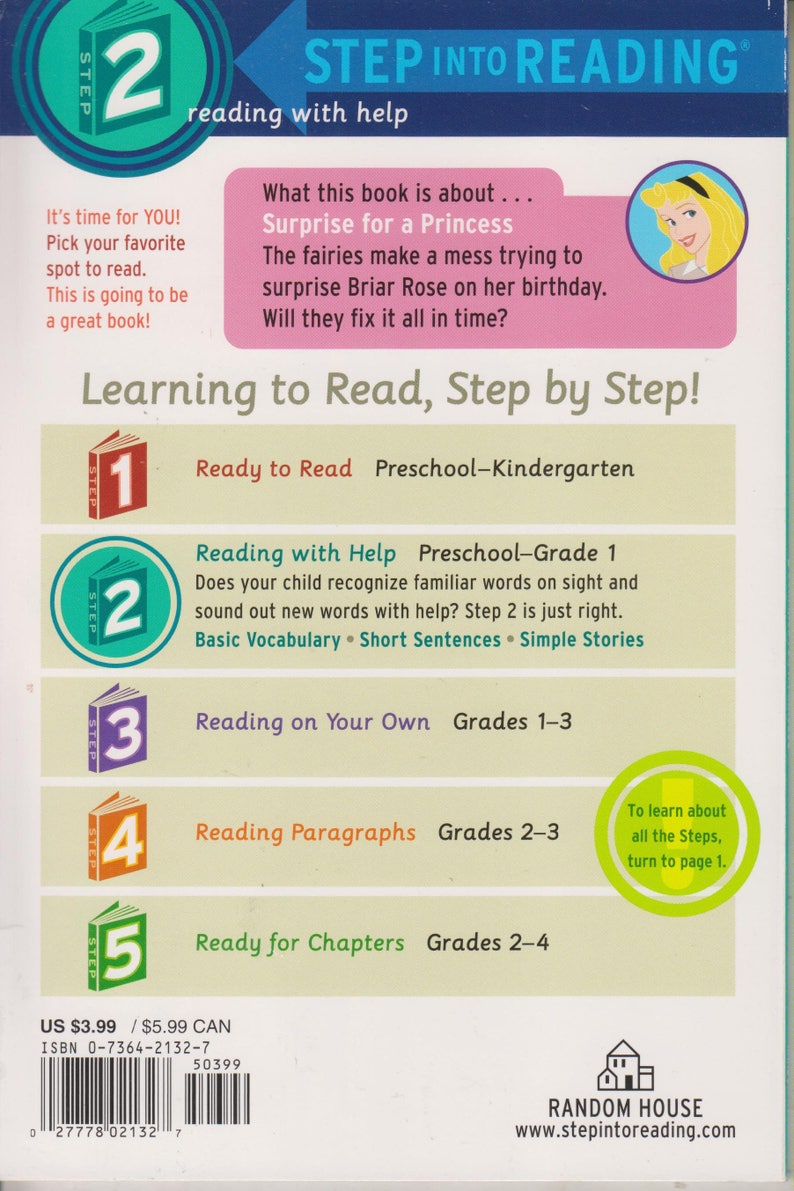 Disney Princess - Surprise for a Princess (step Into Reading, Step 2 ...