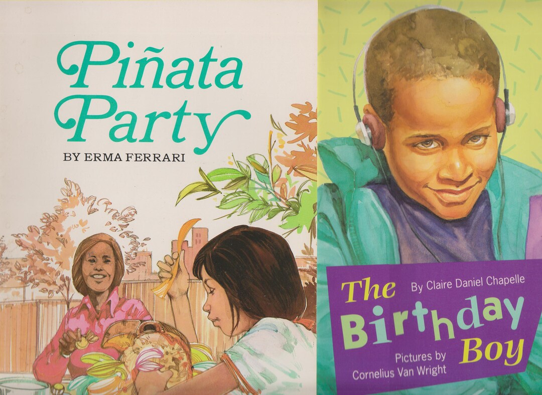 Pinata Party / the Birthday Boy set of 2 Books staplebound: Early ...